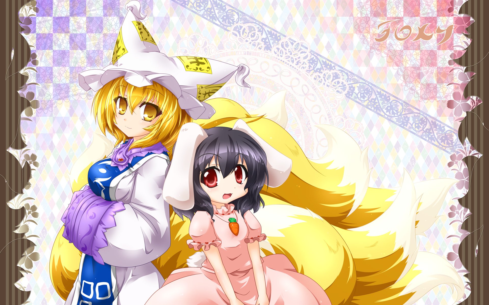 Anime Touhou HD Wallpaper
