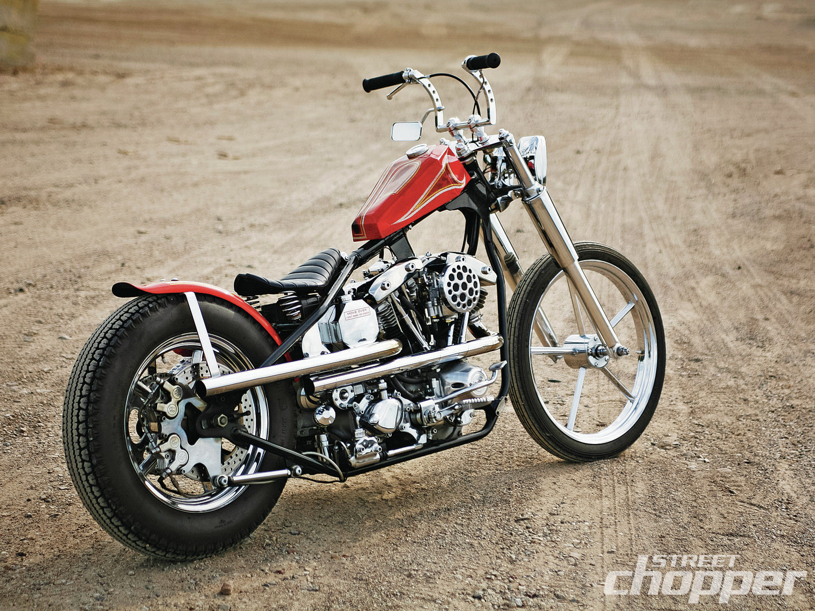 Download Motorcycle Vehicle Chopper Wallpaper