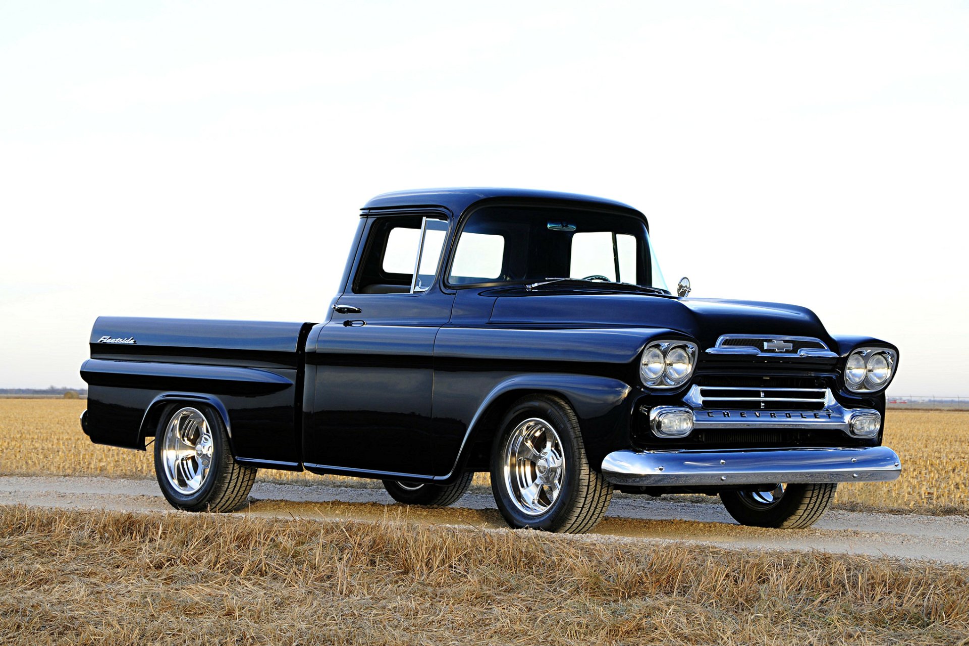 1959 Chevrolet Apache Hot Rod – Classic HD Vehicle Wallpaper