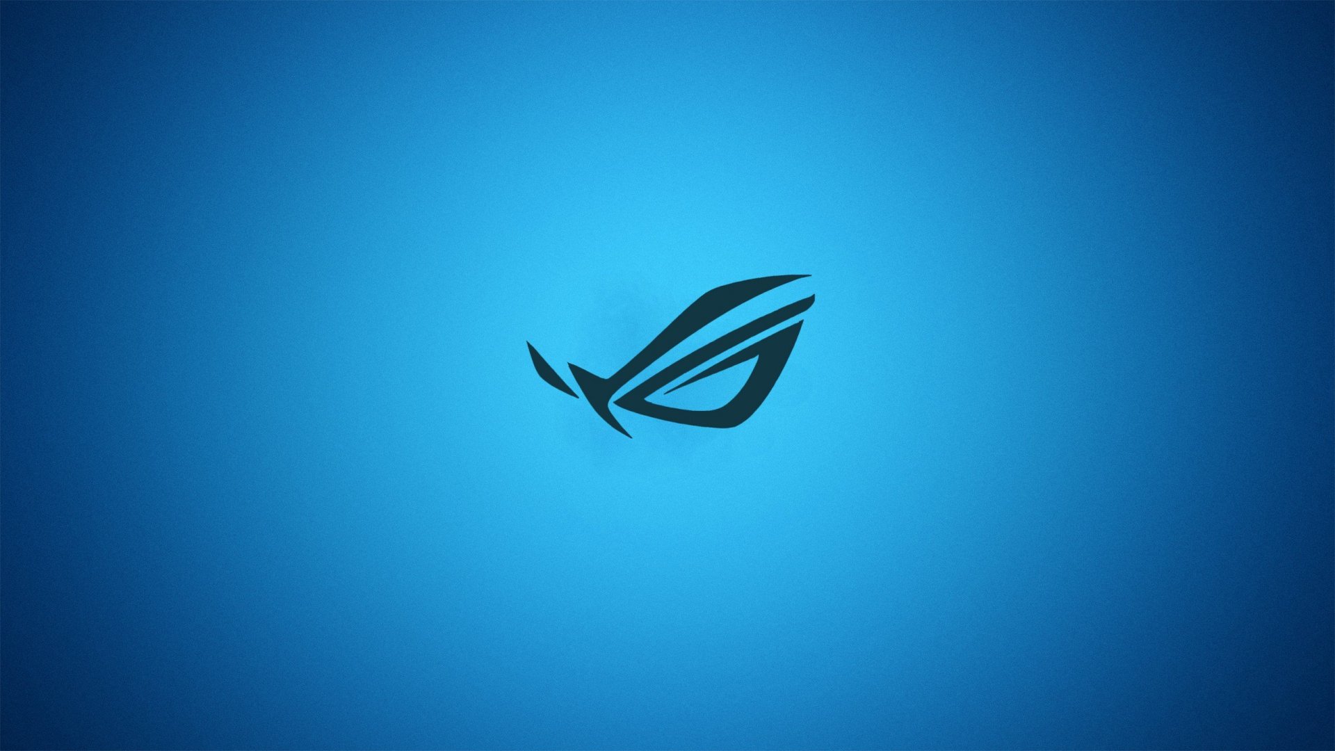 Asus ROG Blue Tech HD Wallpaper - Ultimate Gaming Vibe