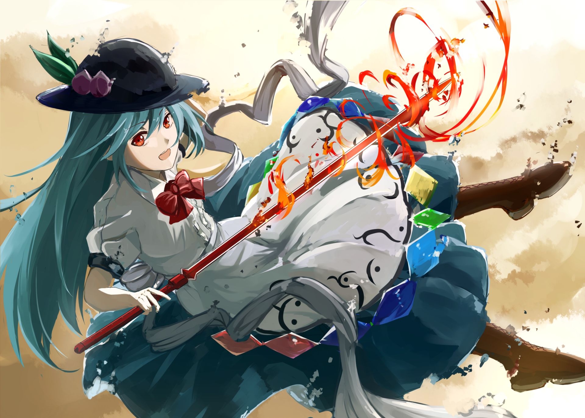 Anime Touhou HD Wallpaper