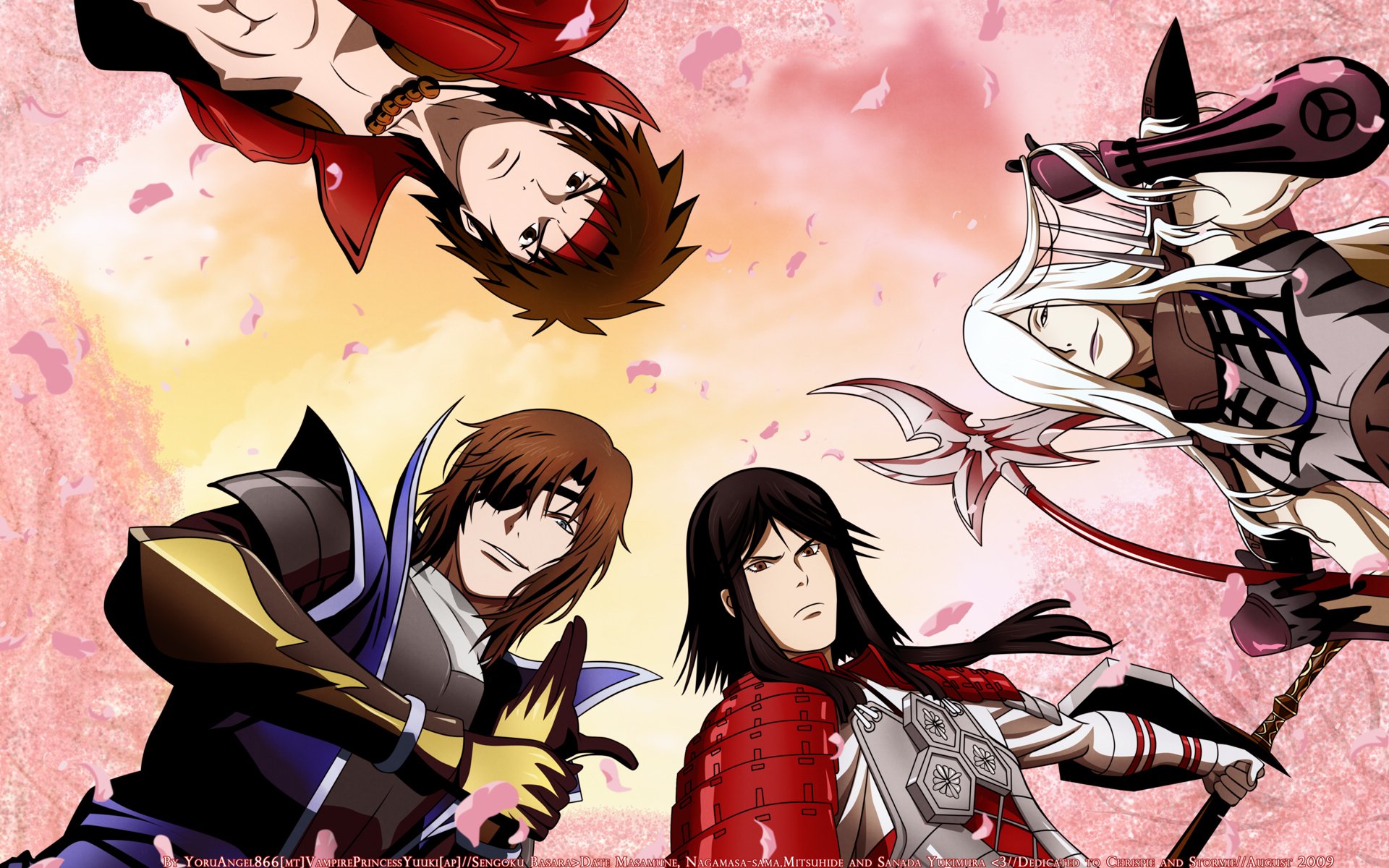 Download Anime Sengoku Basara HD Wallpaper by yoruangel866