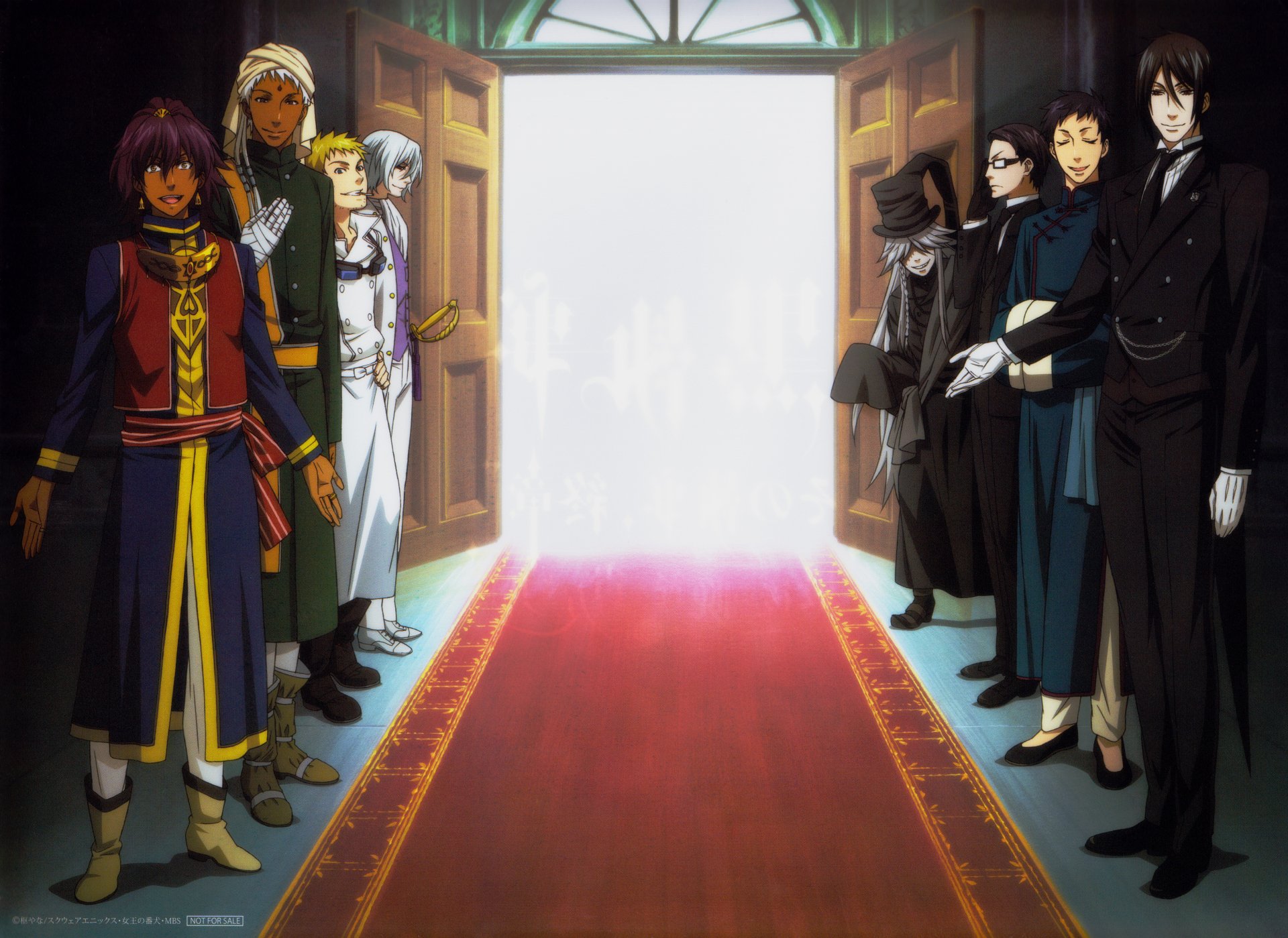 Black Butler Anime — 4K Ultra HD Wallpaper: The Grand Entrance