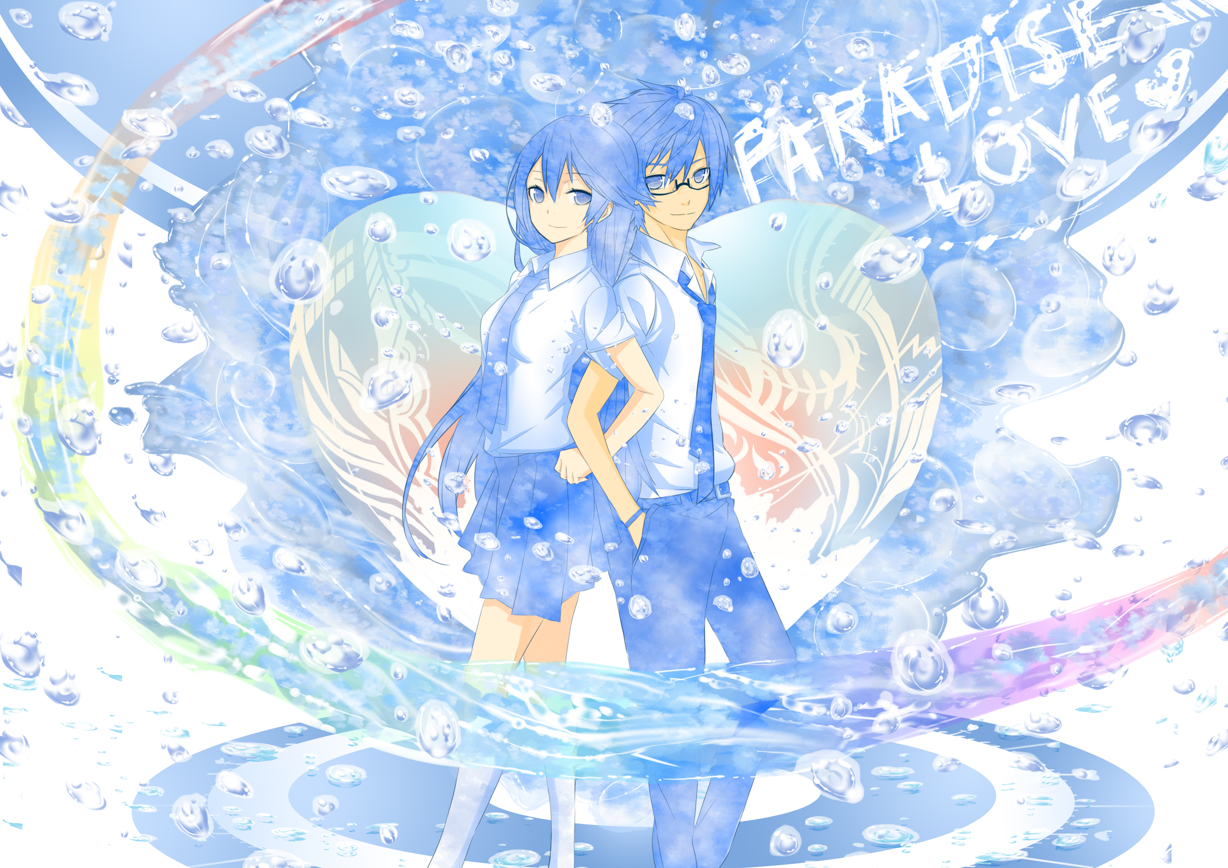 Anime Couple HD Wallpaper