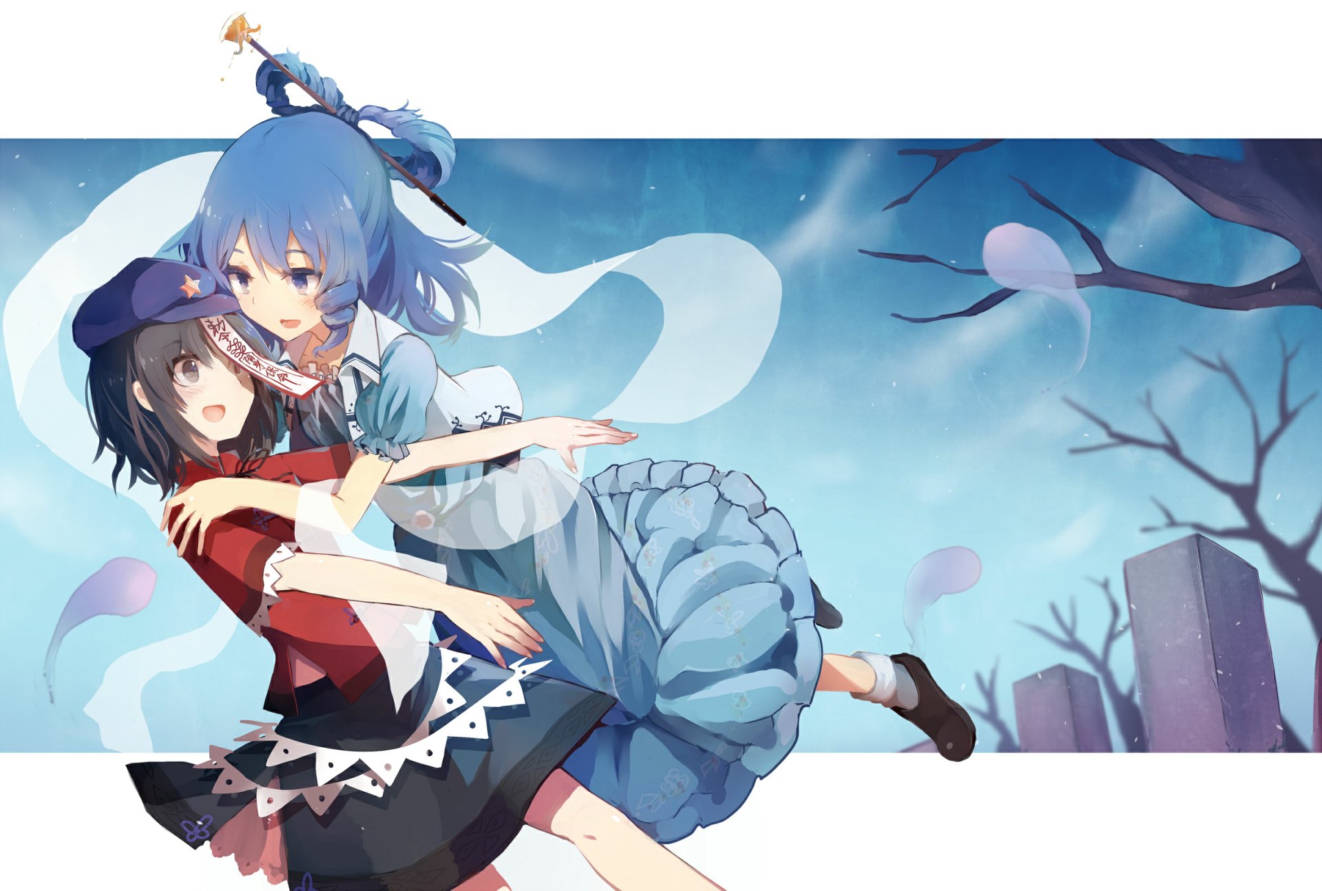 Anime Touhou HD Wallpaper