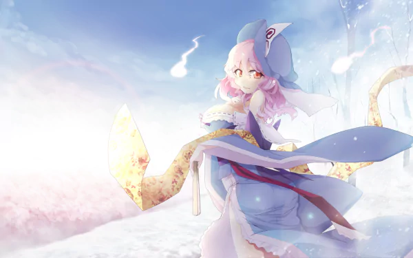 [30+] Yuyuko Saigyouji 4k Wallpapers
