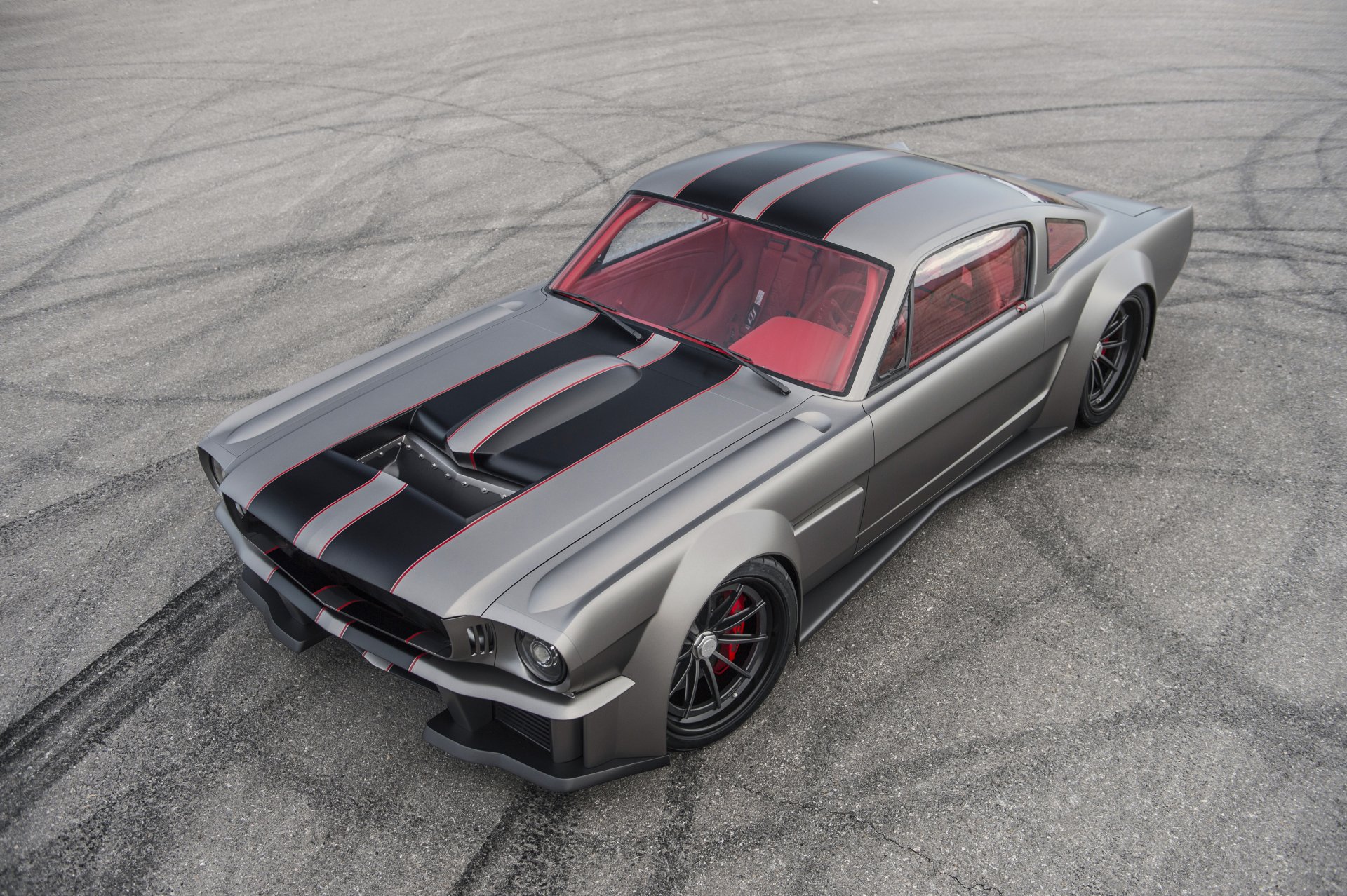 Silver Ford Mustang — 4K Ultra HD Muscle Car Wallpaper | 4096x2726 ...