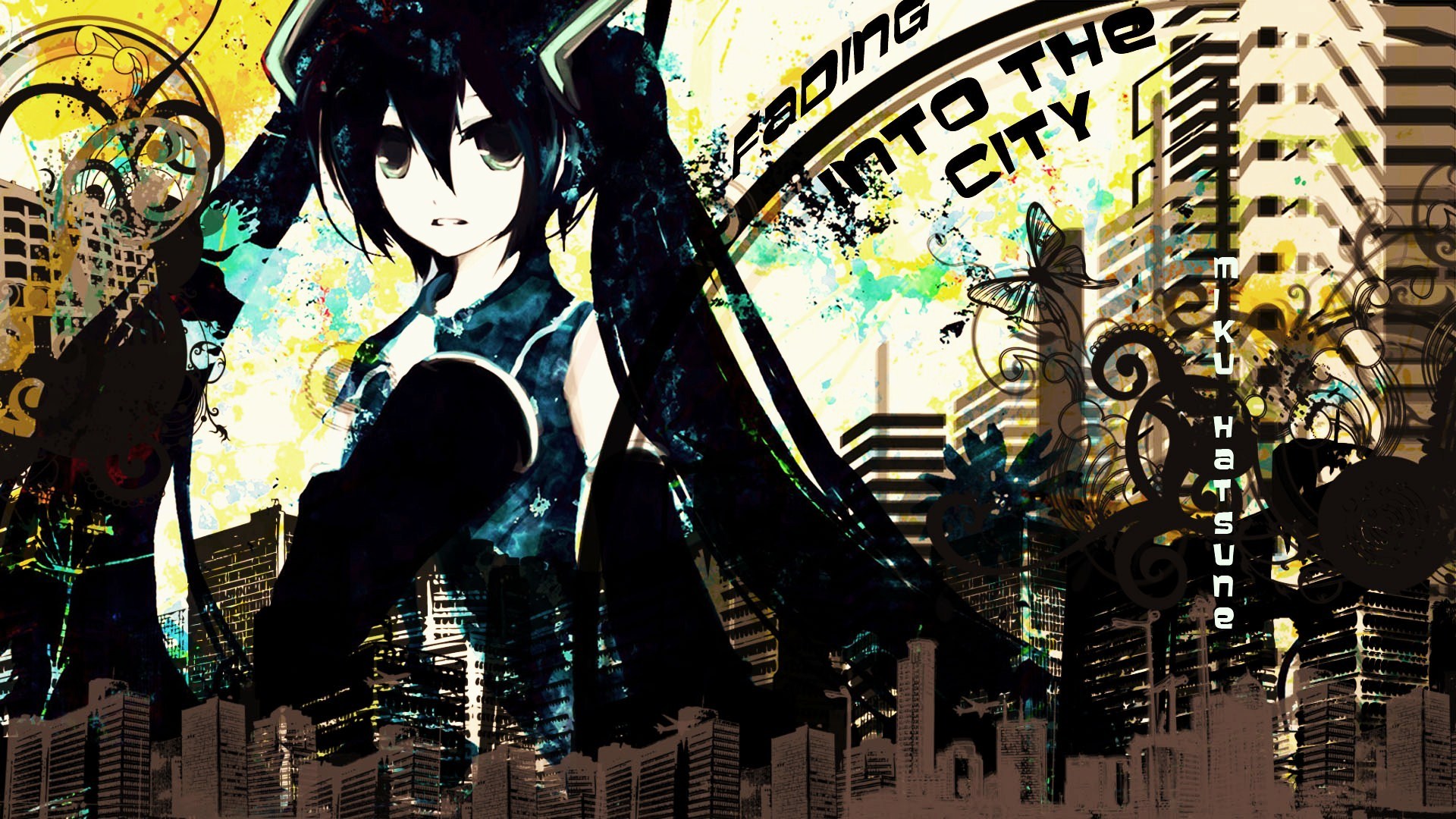 Download Hatsune Miku Anime Vocaloid HD Wallpaper