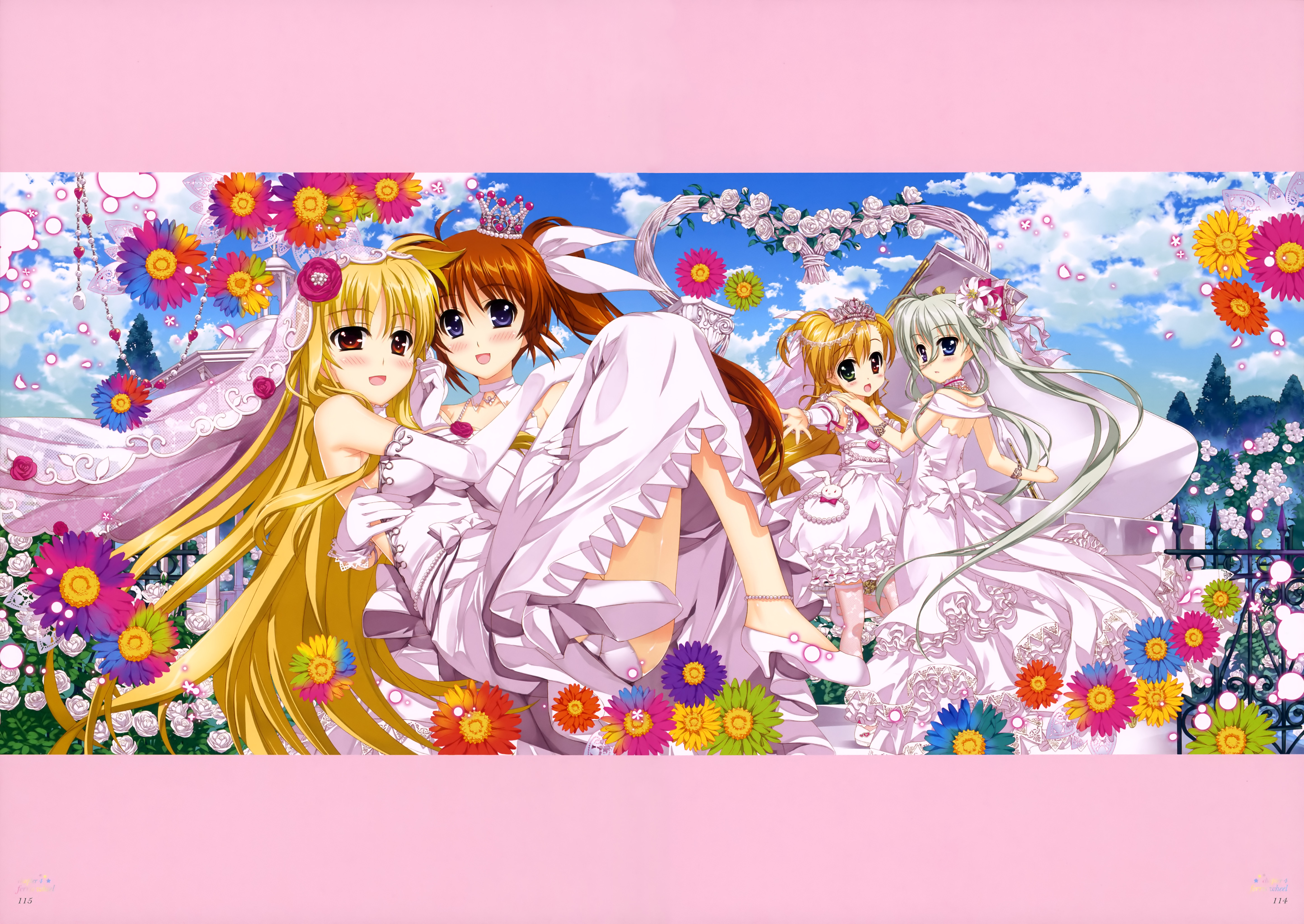 Download Anime Magical Girl Lyrical Nanoha 4k Ultra HD Wallpaper