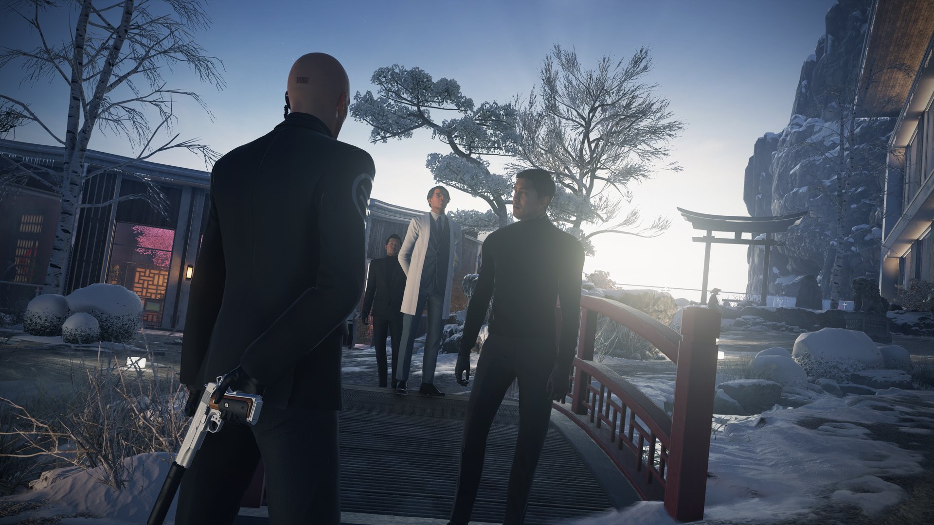 Hitman 2016 HD Wallpaper – Stealth in Snowy Shadows