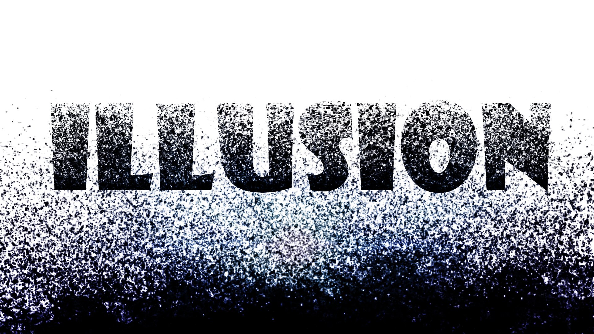 Illusion in Bold Black & White – Stunning HD Word Art Wallpaper by ...