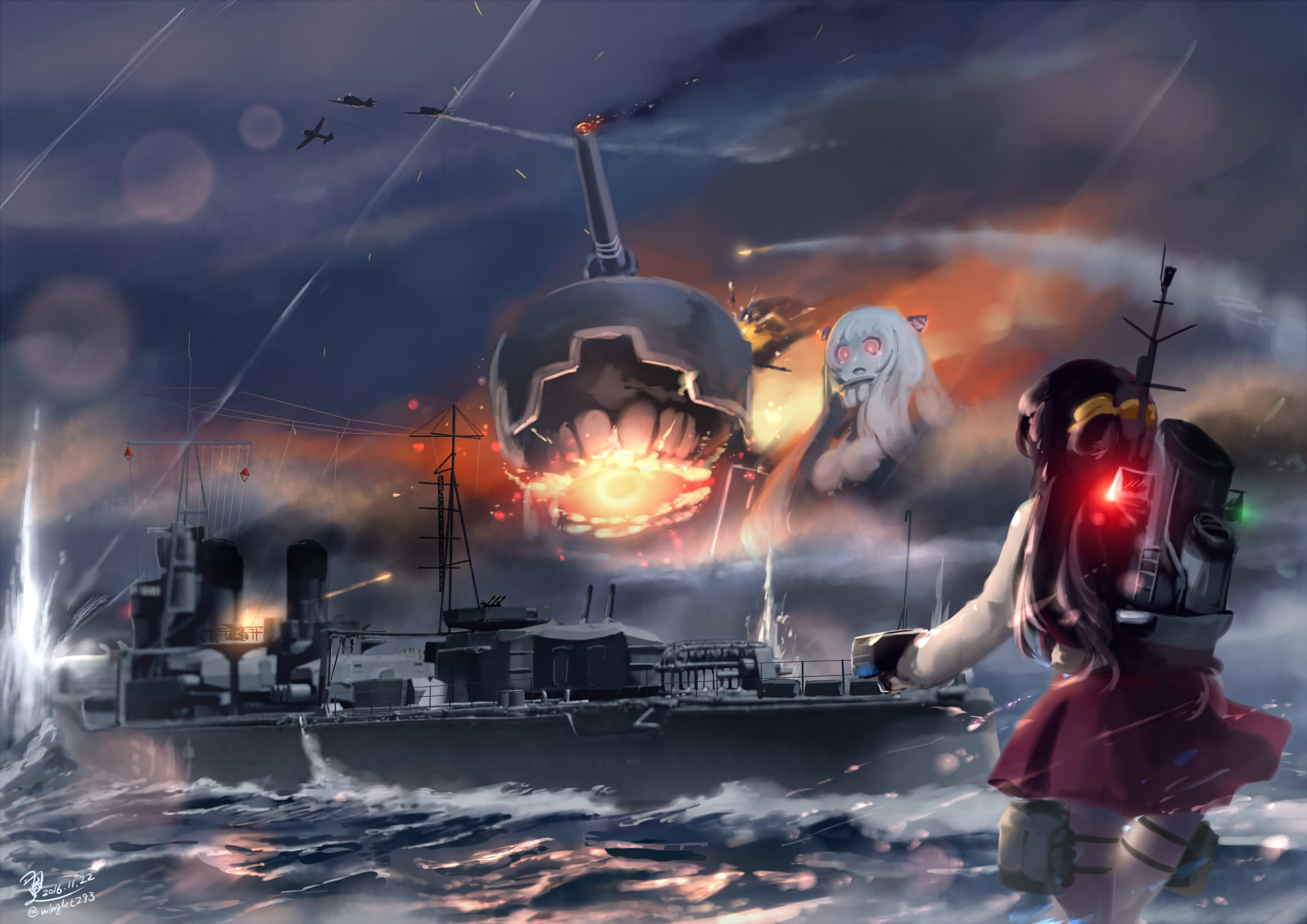 Download Anime Kantai Collection HD Wallpaper
