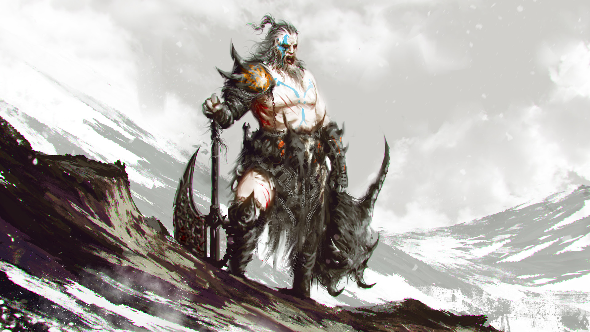 Barbarian Art Wallpaper