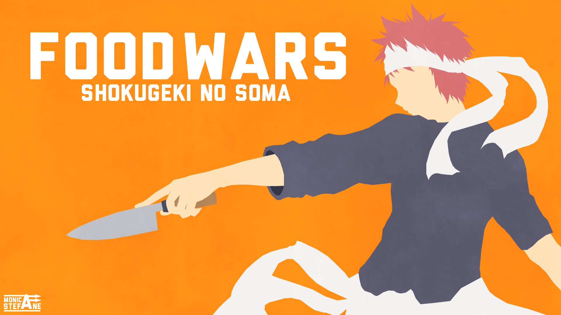 Download Sōma Yukihira Anime Food Wars: Shokugeki No Soma HD Wallpaper
