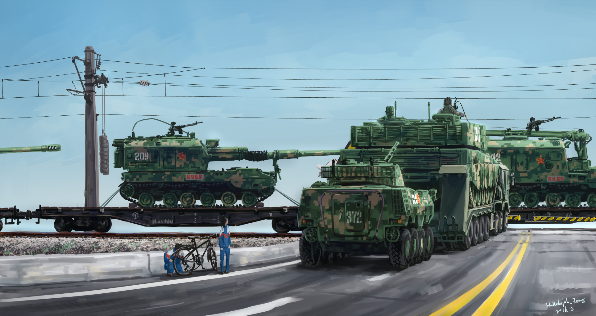 Download Military Anime Original Military Anime Wallpaper by hallelujah ...