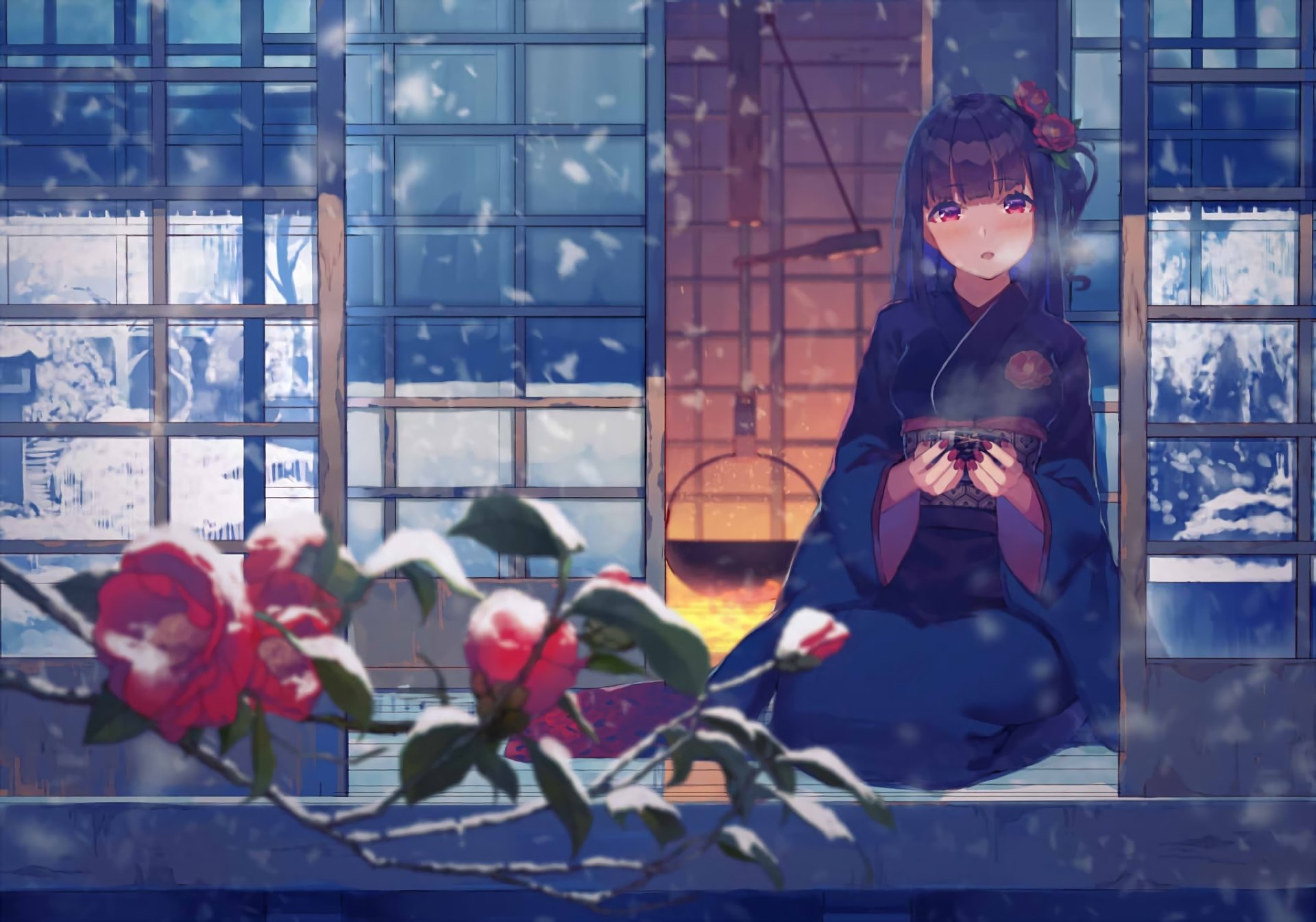 Winter Serenity - Anime HD Wallpaper