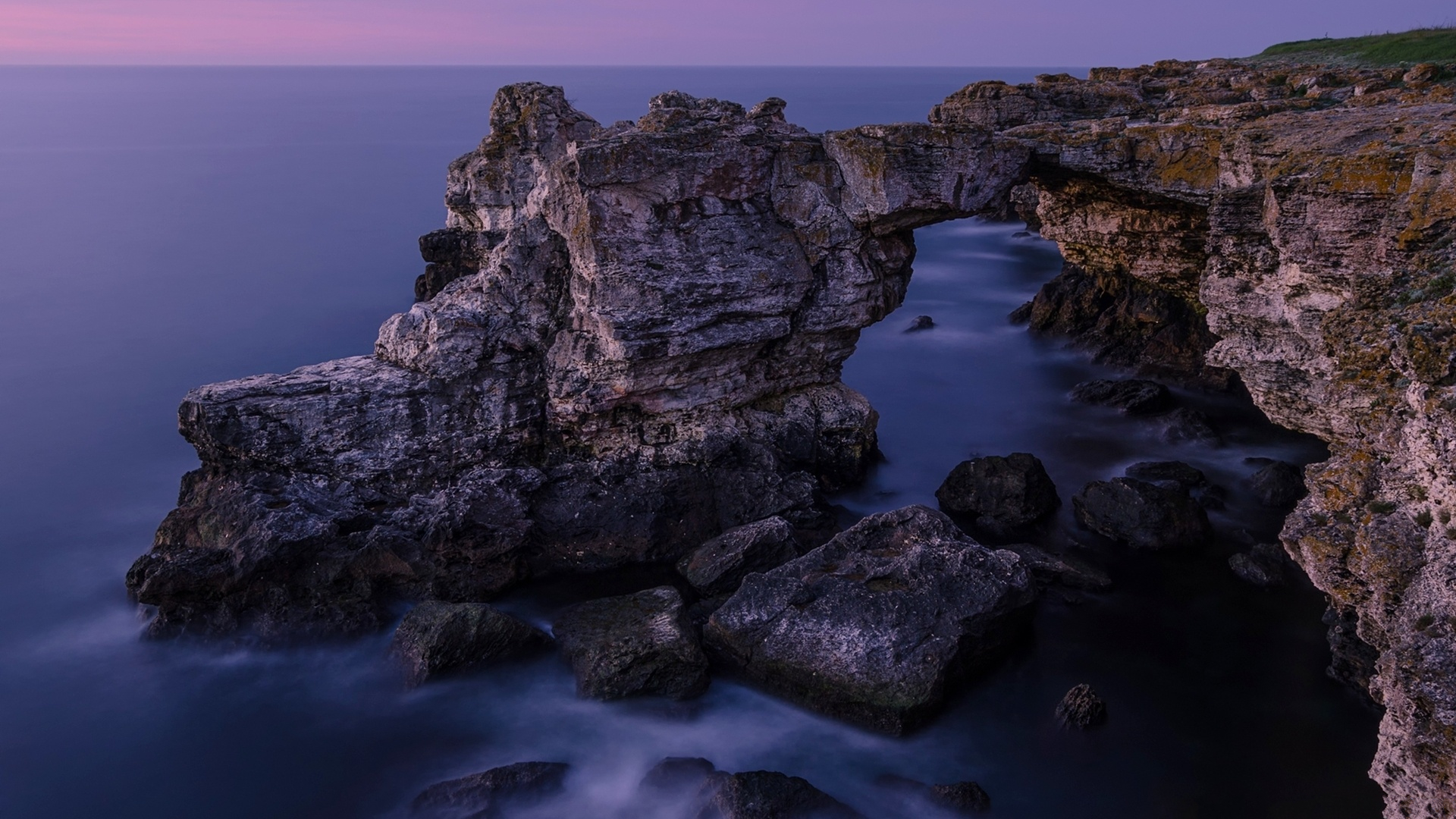 Download Sea Ocean Nature Arch HD Wallpaper