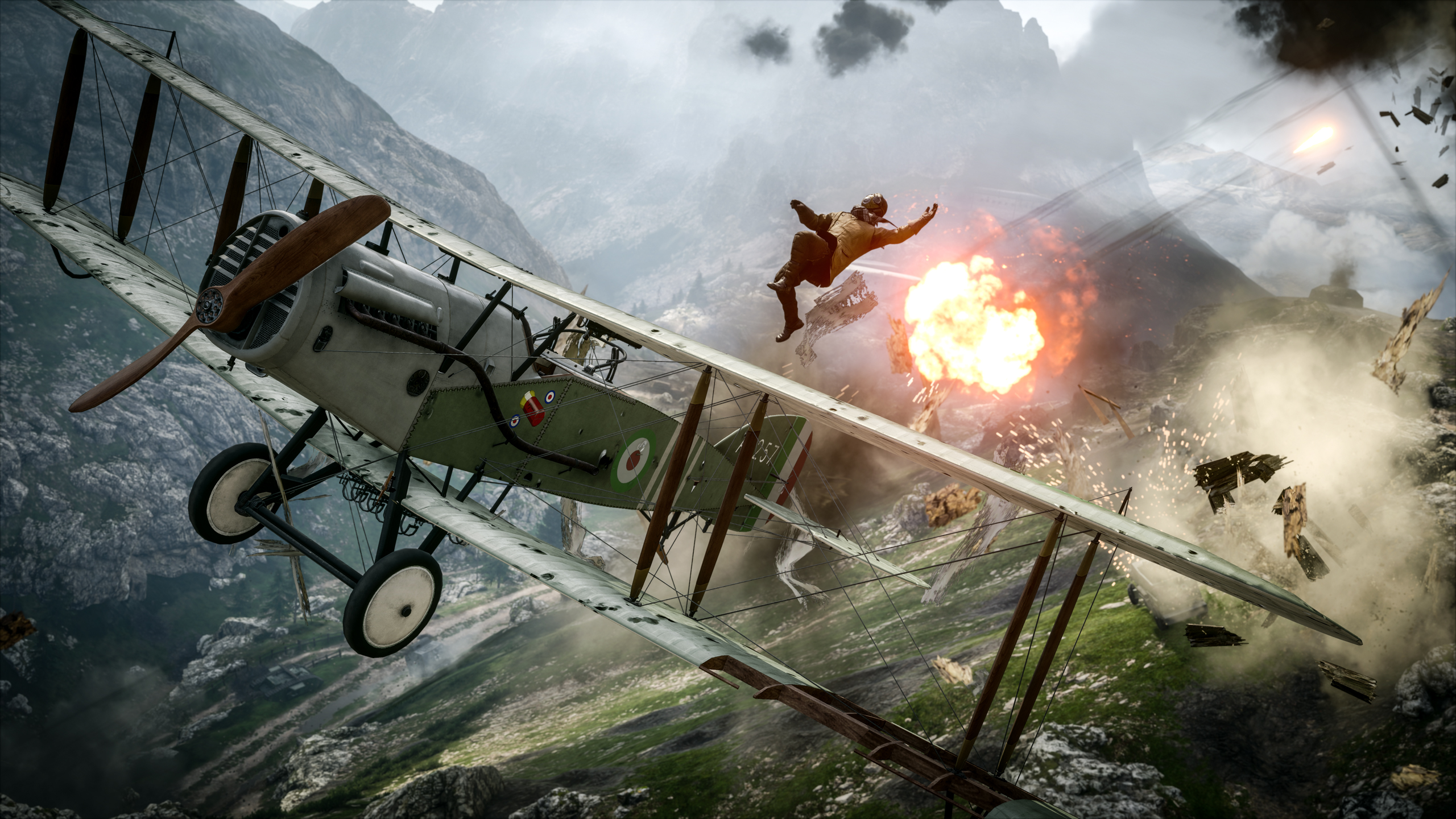 Download Aircraft Video Game Battlefield 1 HD Wallpaper by ShadowSix