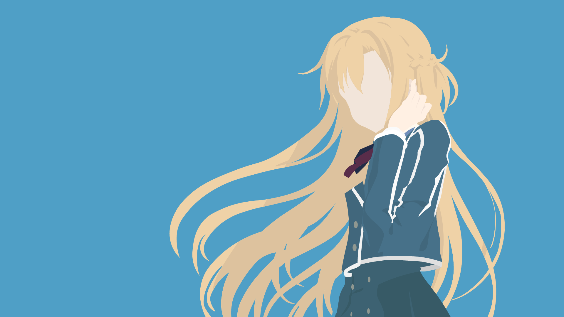 Minimalist Anime Girl