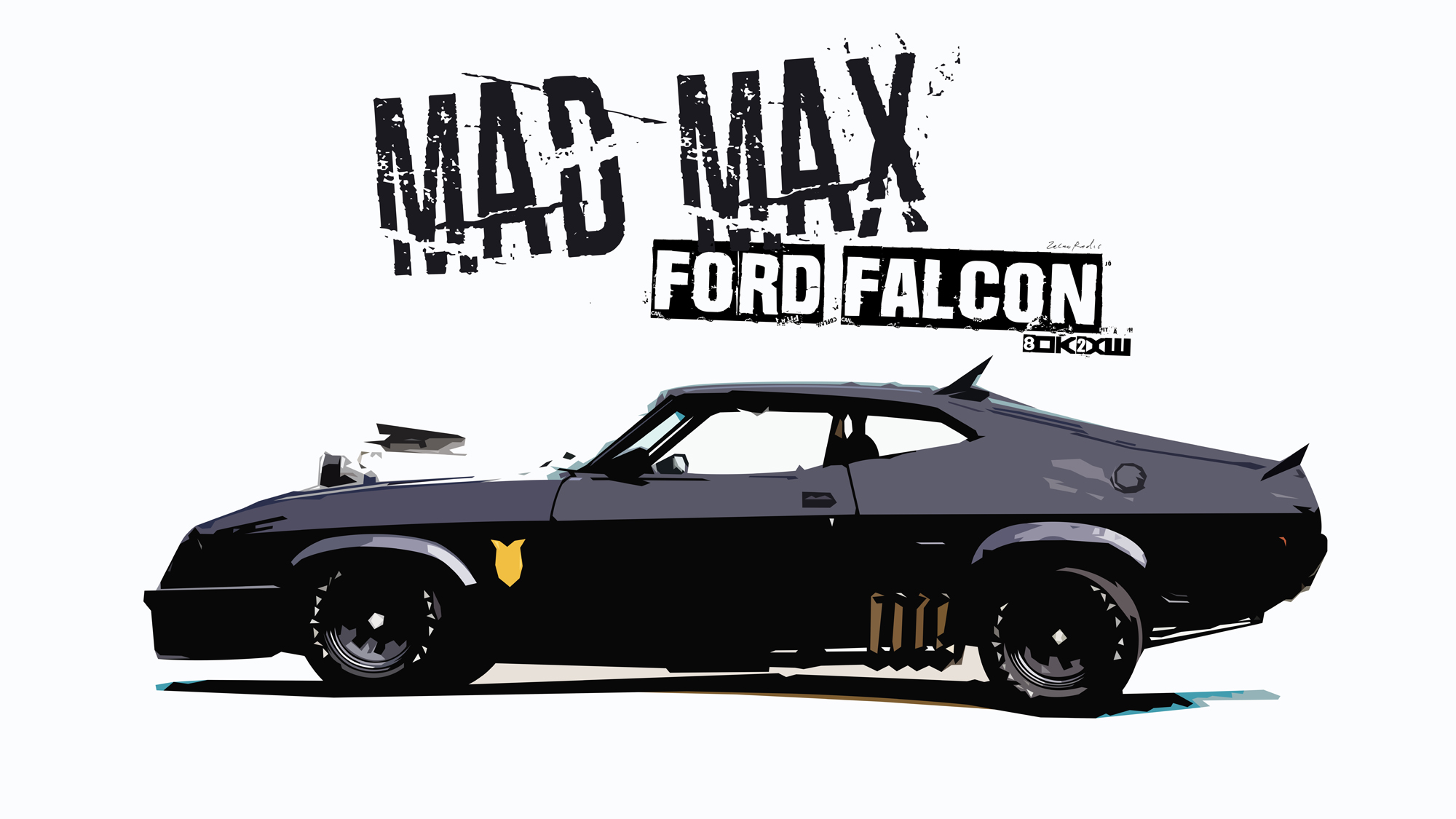 Mad Max Ford Falcon by zelko