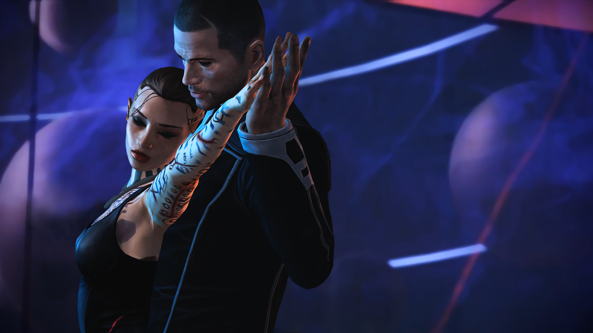 Commander Shepard & Jack: Epic Mass Effect HD Wallpaper Moments by ...