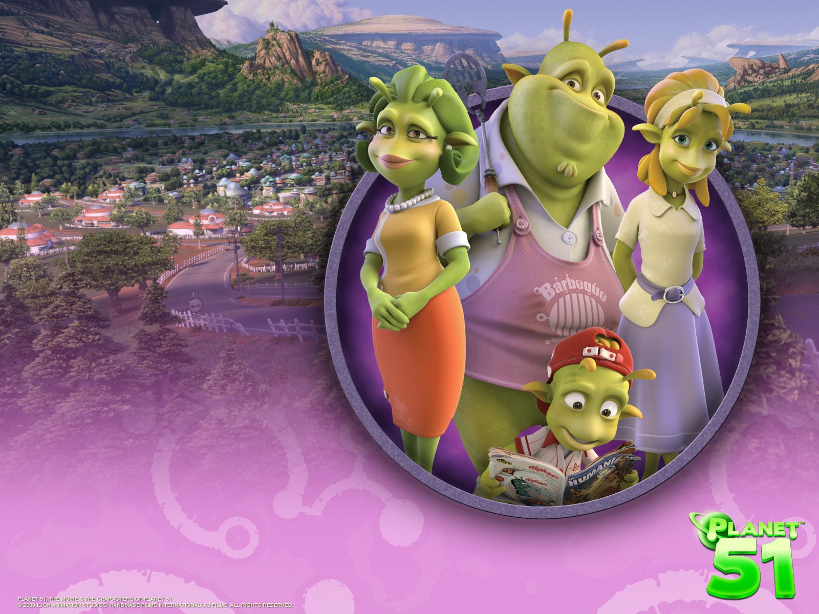 Download Movie Planet 51 Wallpaper