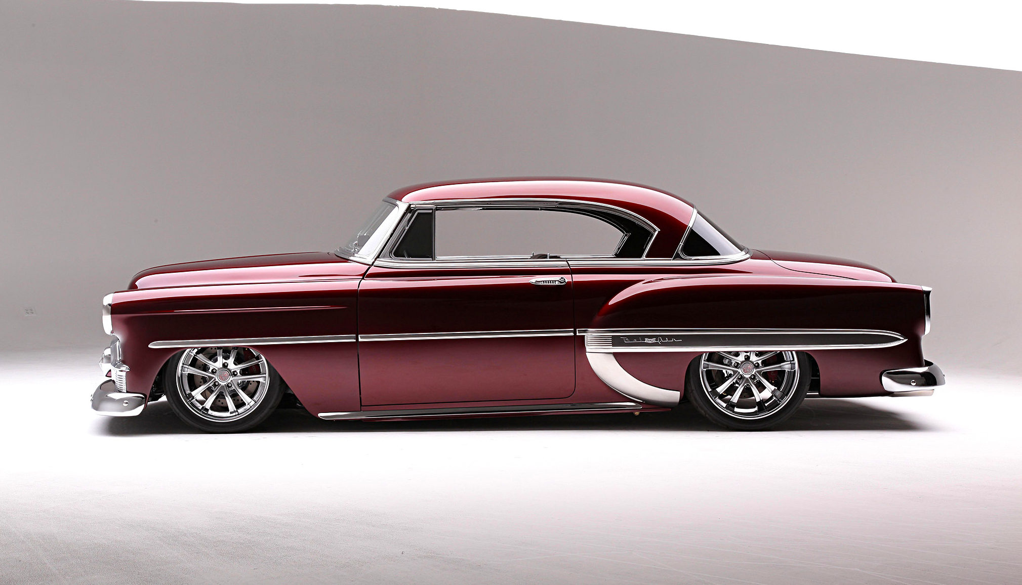 Download Lowrider Hot Rod Vehicle Chevrolet Bel Air HD Wallpaper