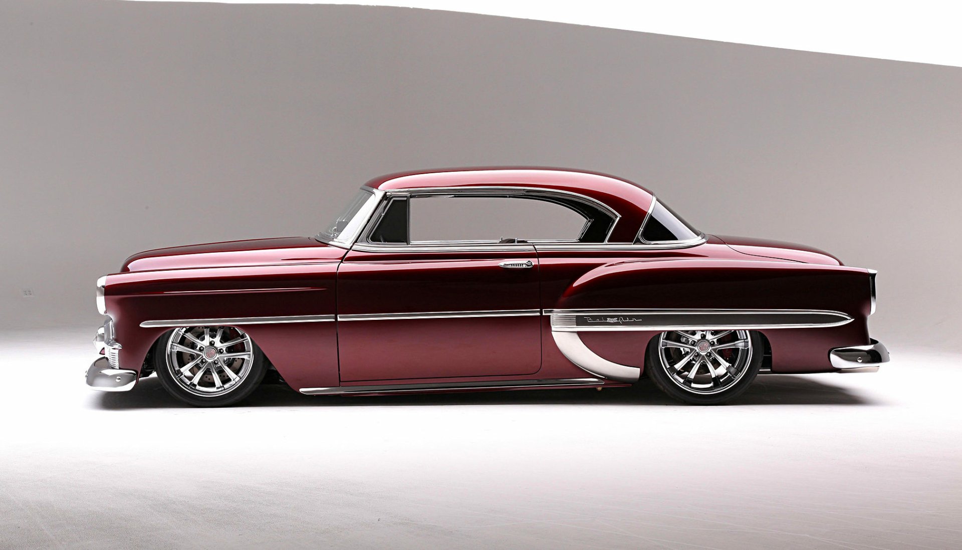 Download Lowrider Hot Rod Vehicle Chevrolet Bel Air HD Wallpaper