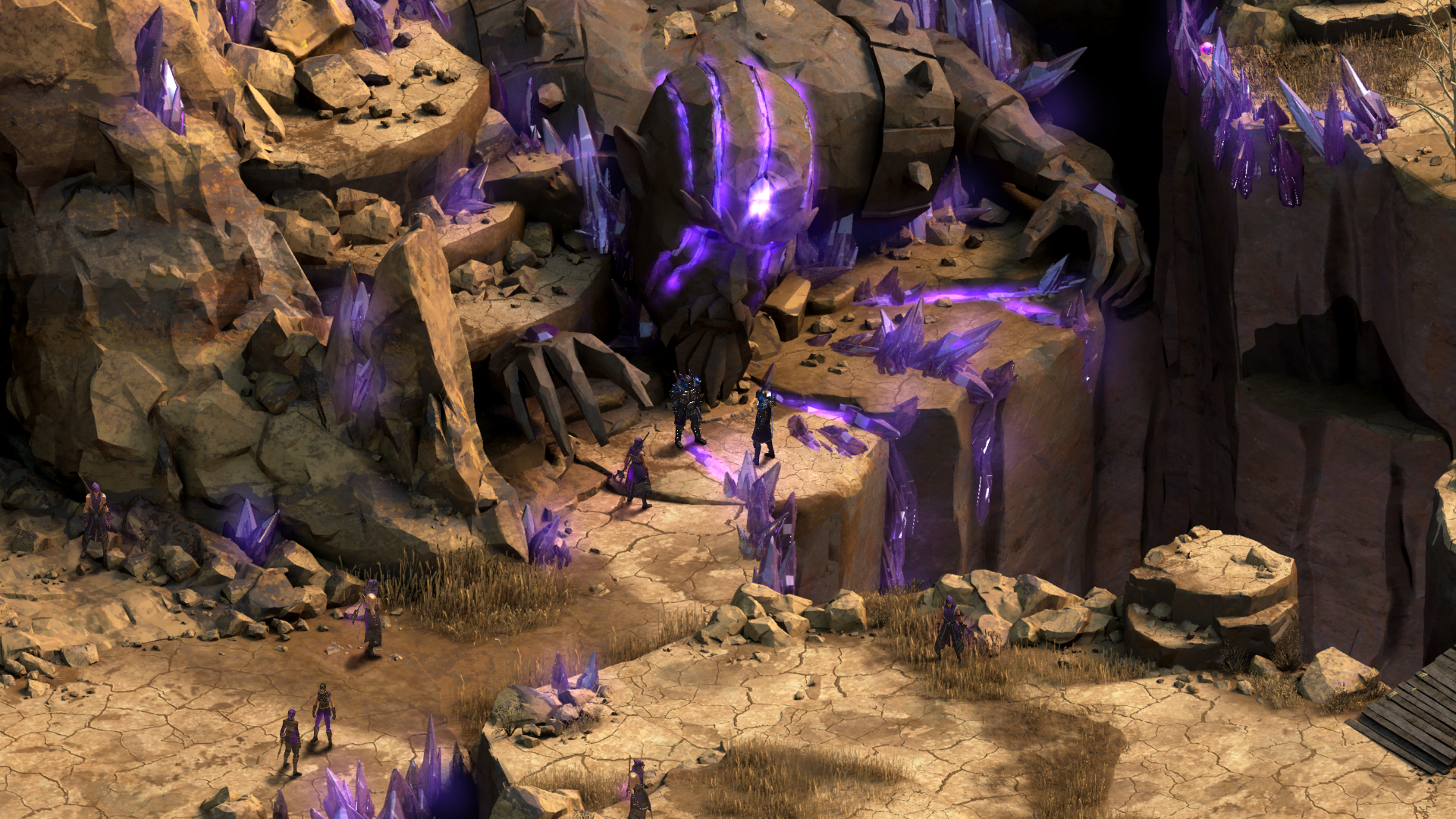Tyranny Game HD Wallpaper - Mystic Cavern Scene