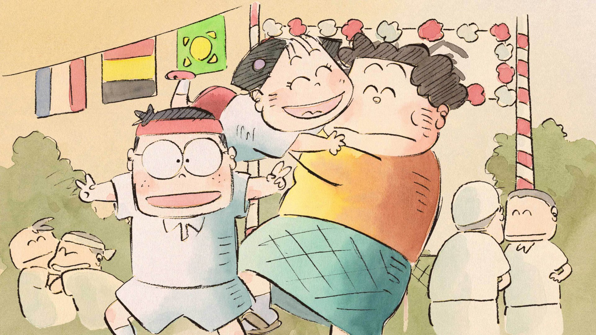 Download Anime My Neighbors The Yamadas HD Wallpaper