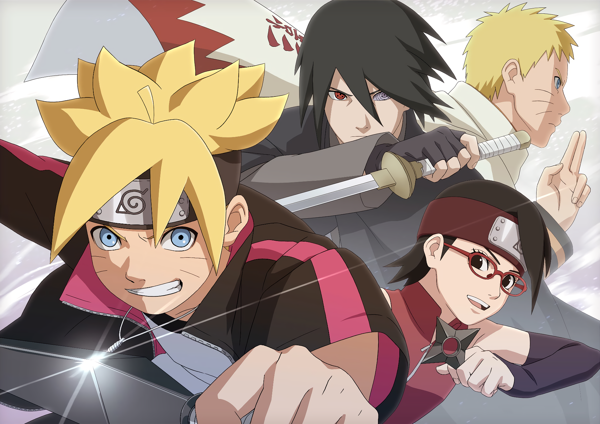 Epic Boruto & Naruto Team HD Wallpaper