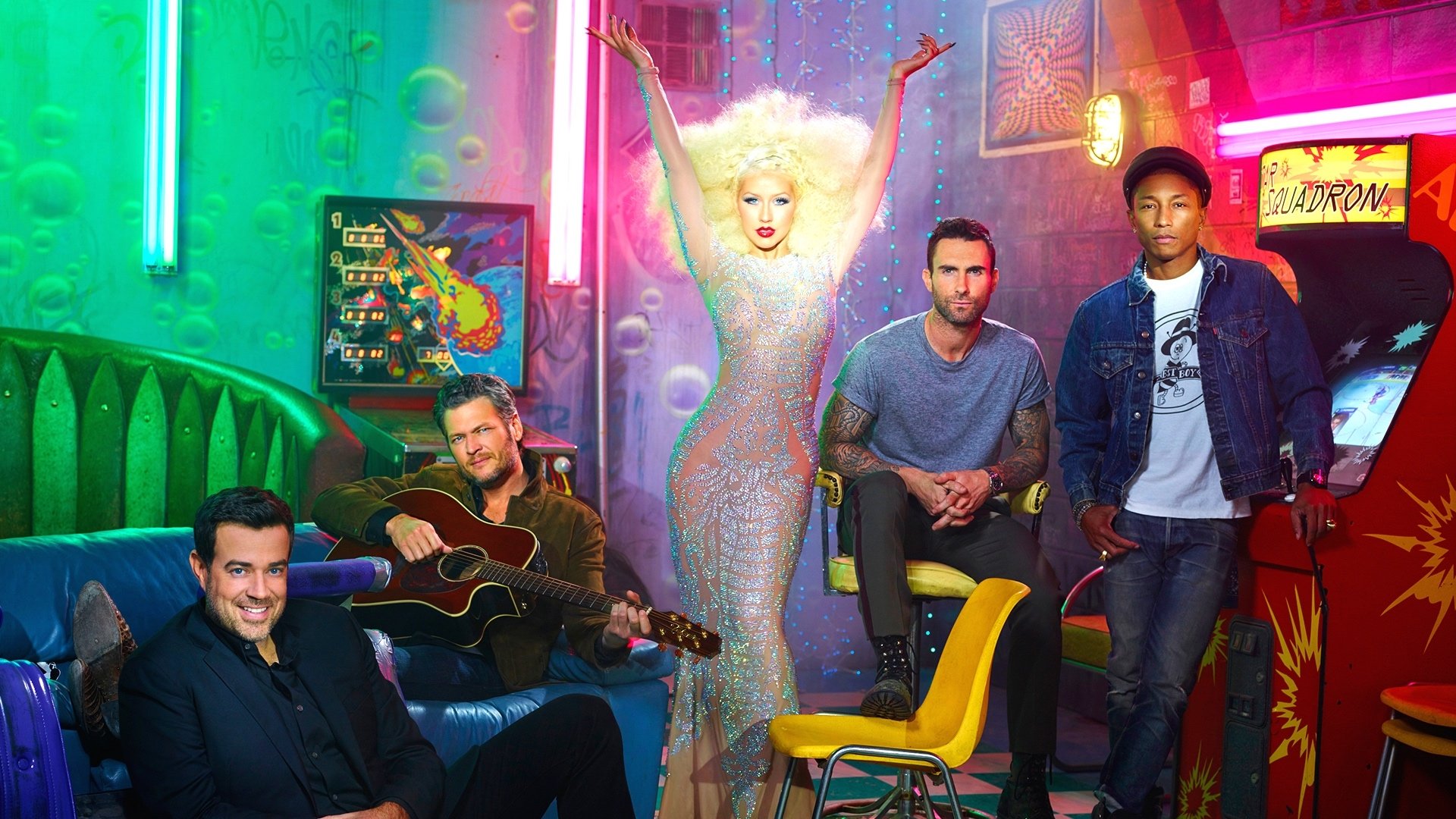 Download TV Show The Voice HD Wallpaper | 1920x1080 | Wallpaper Abyss