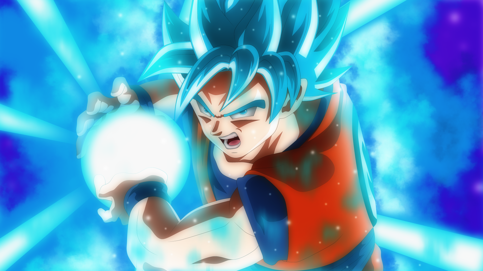 Goku Power Surge - Dragon Ball Super 4K Ultra HD Wallpaper