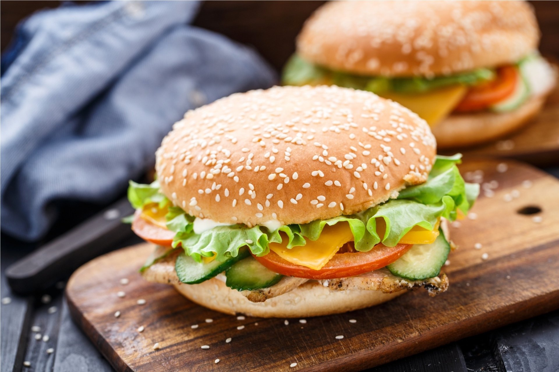 Delicious HD Burger Delight: Fresh, Juicy, and Irresistibly Tasty