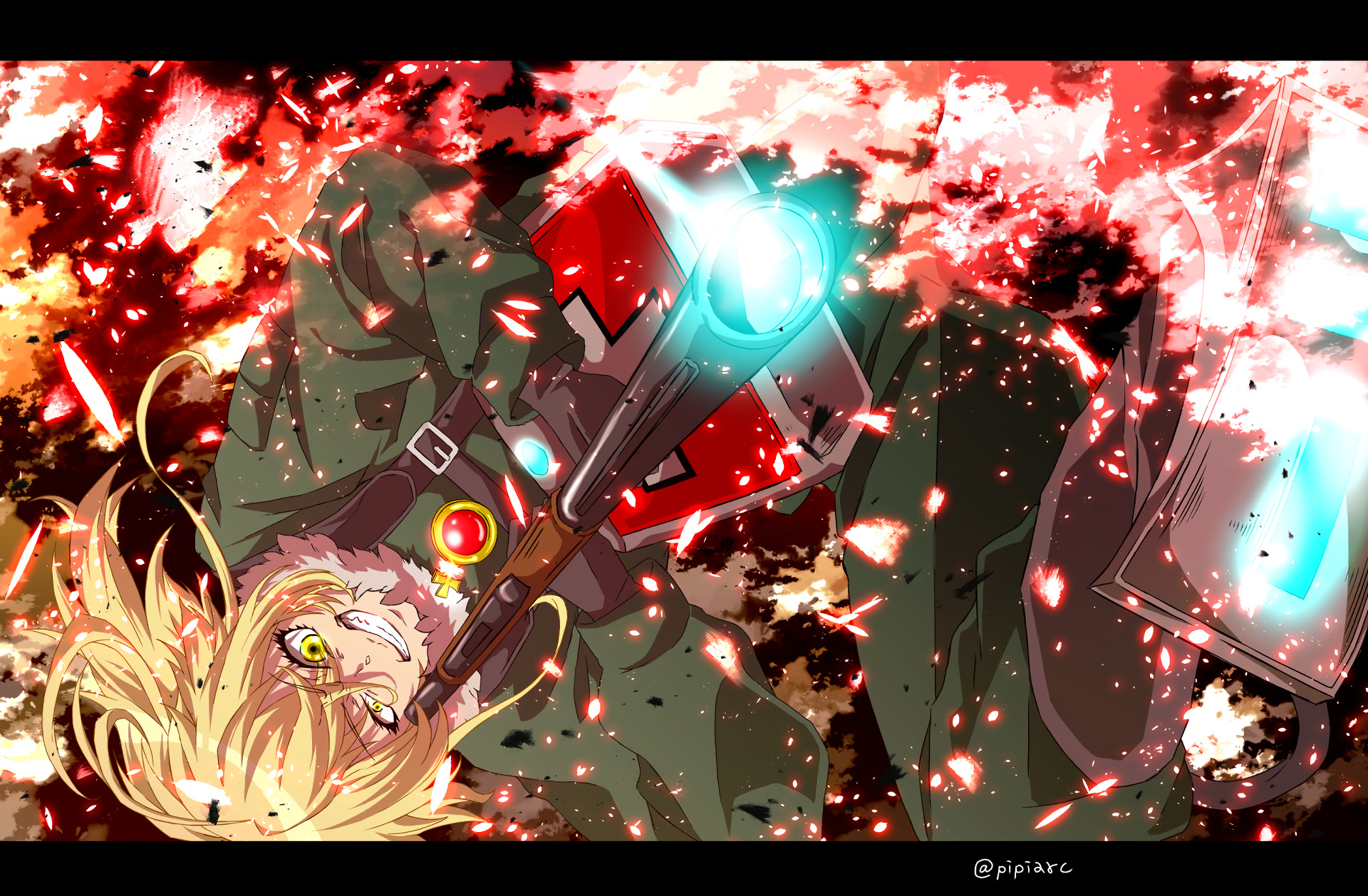Tanya Degurechaff Anime HD Wallpaper - Youjo Senki | 1920x1258 ...