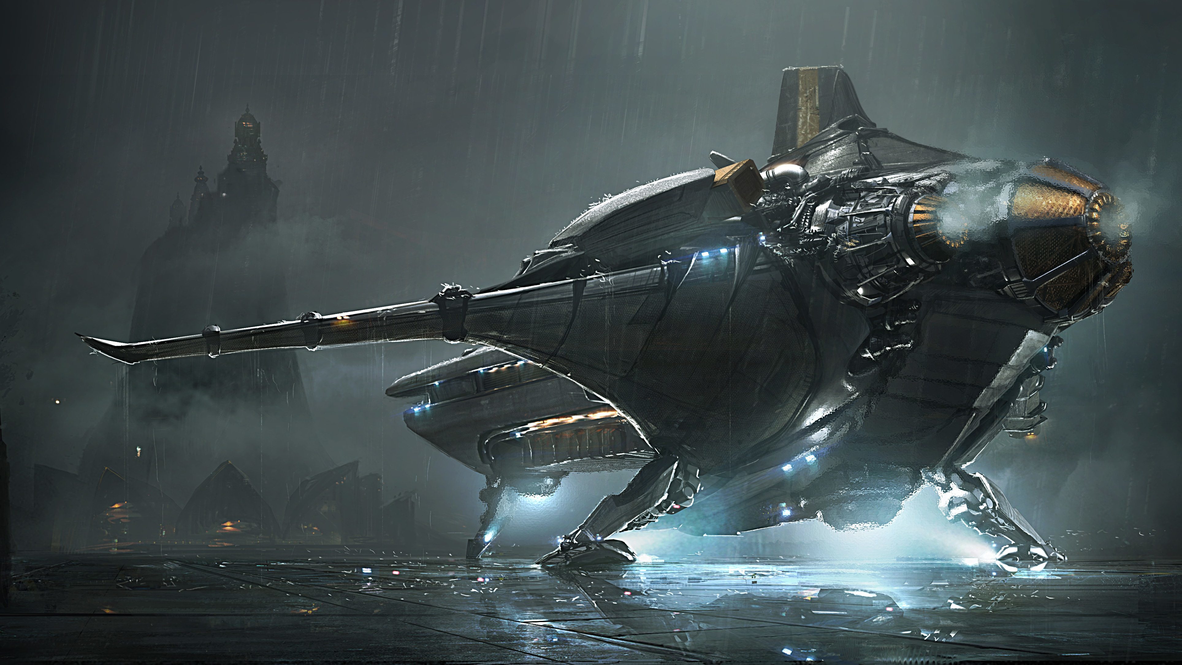 Download Spaceship Video Game Star Citizen 4k Ultra HD Wallpaper