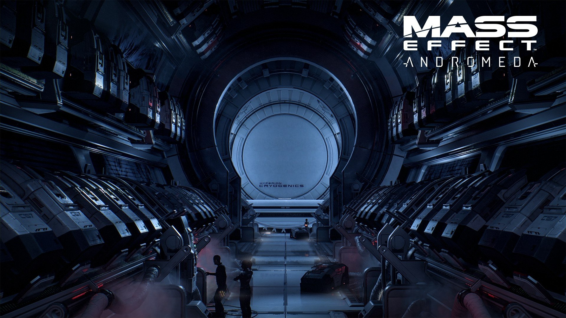 Mass Effect Andromeda HD Wallpaper: Futuristic Space Voyage Interior ...