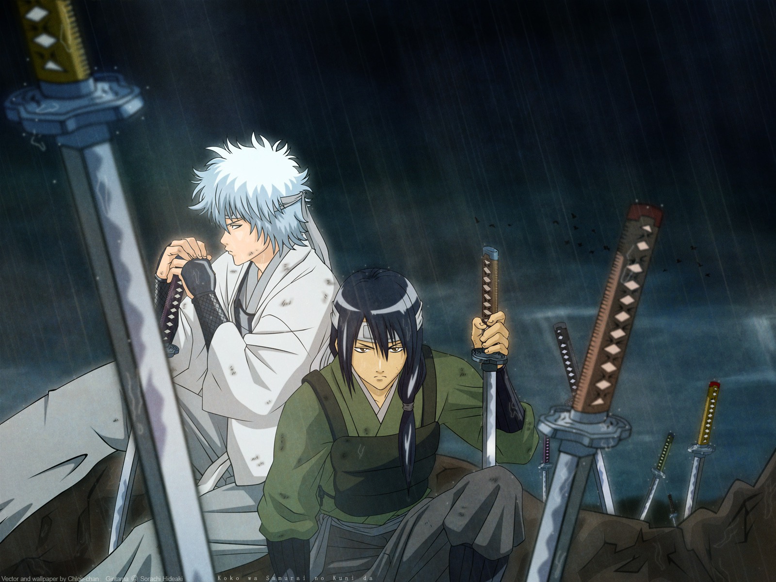 Gintama Warriors: Epic HD Anime Wallpaper Showcase