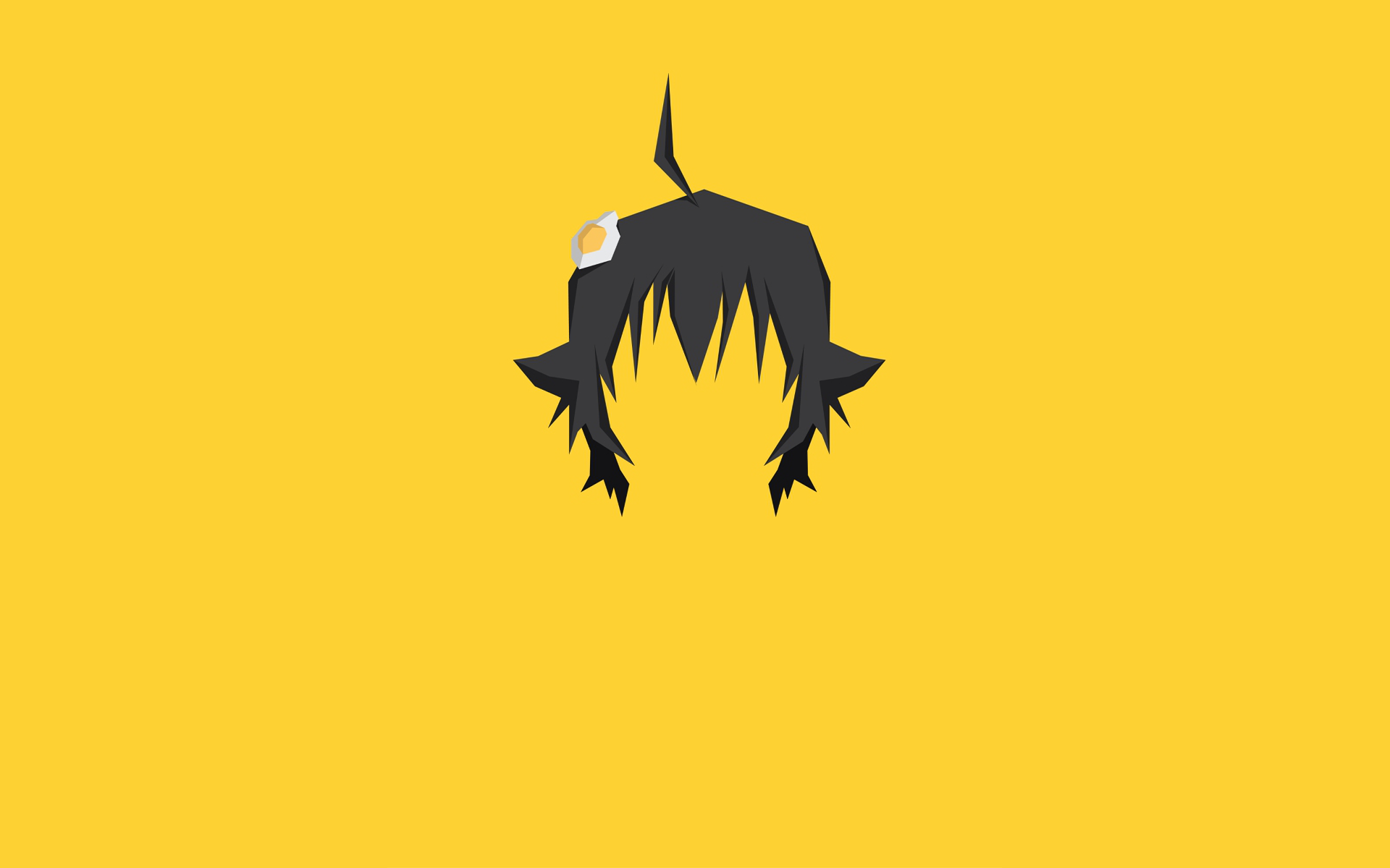 Karen Araragi — Monogatari Minimalist HD Wallpaper