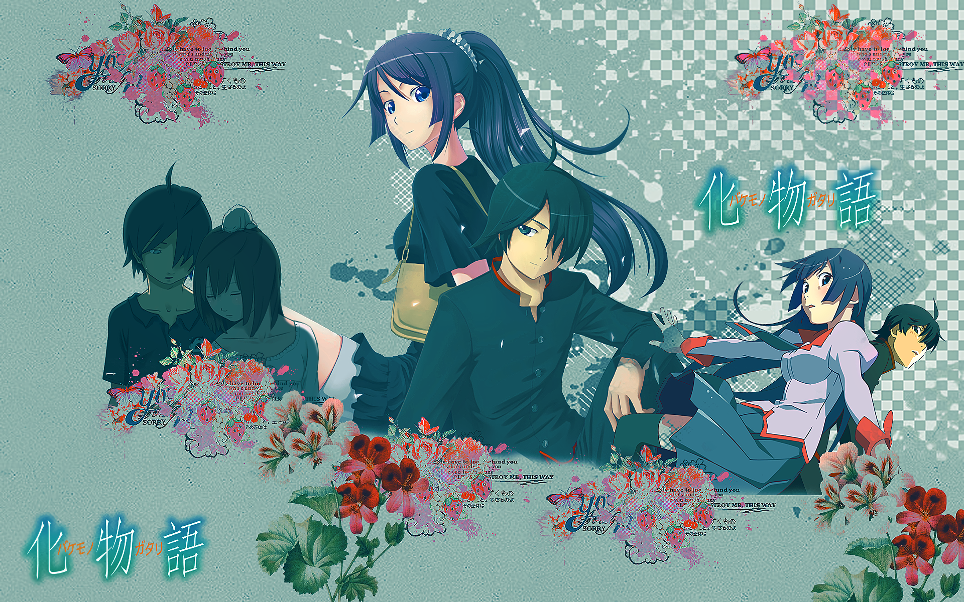 Download Koyomi Araragi Hitagi Senjōgahara Anime Monogatari (Series) HD ...