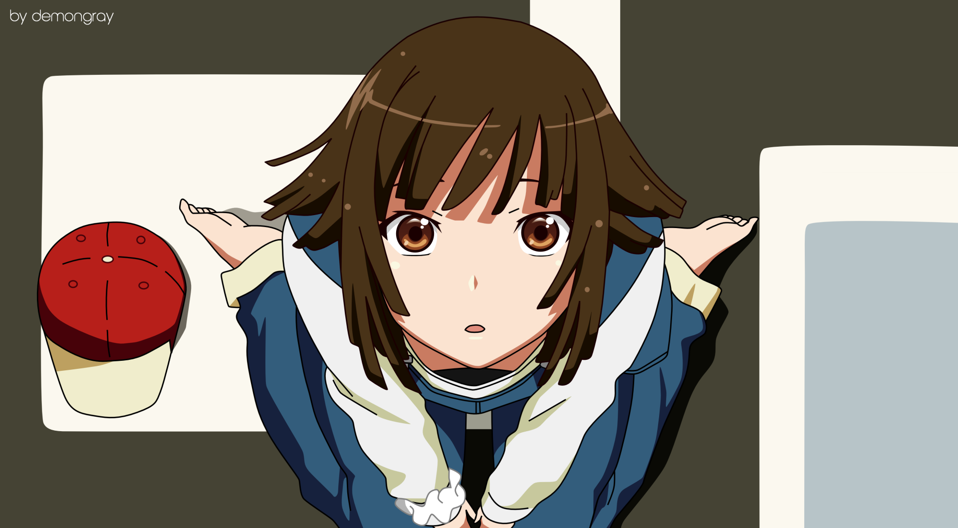 Nadeko Sengoku 4K Ultra HD – Stunning Monogatari Anime Wallpaper