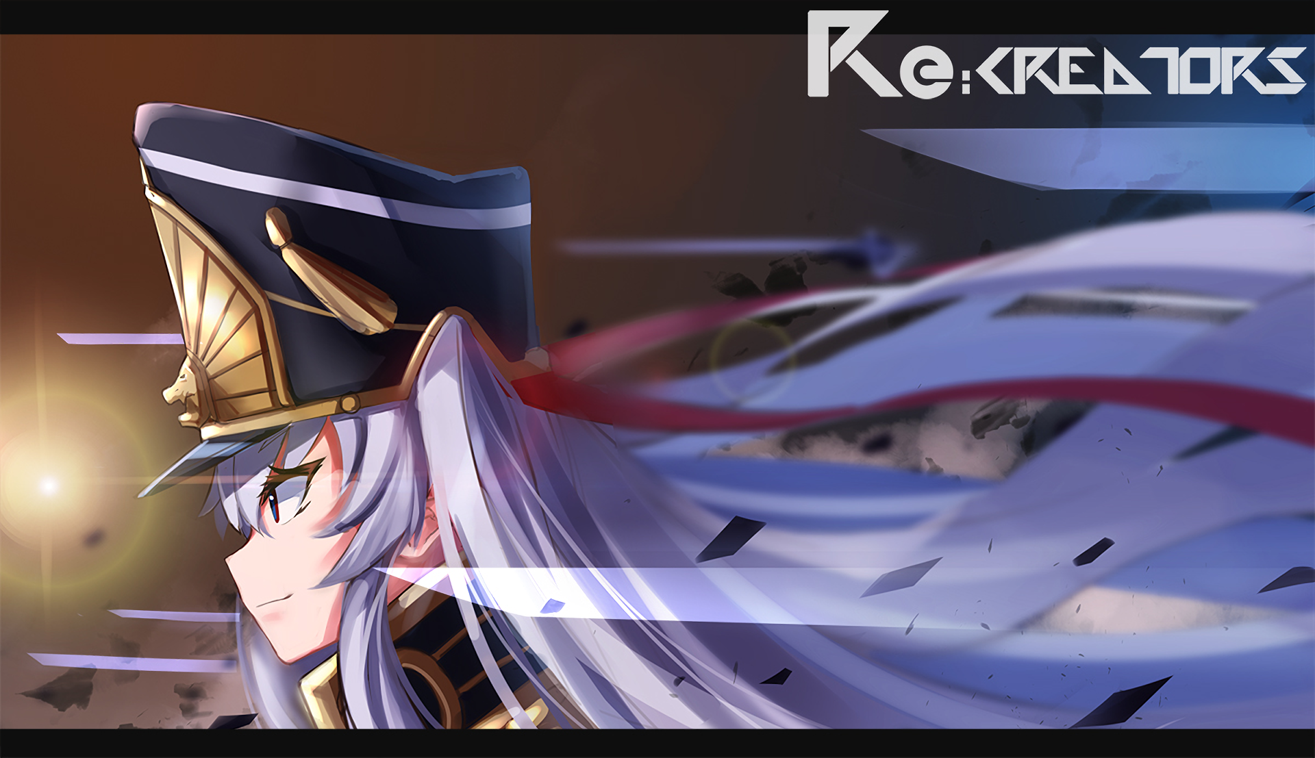 Gunpuku no Himegimi - Re:Creators HD Anime Wallpaper | 1920x1107 ...