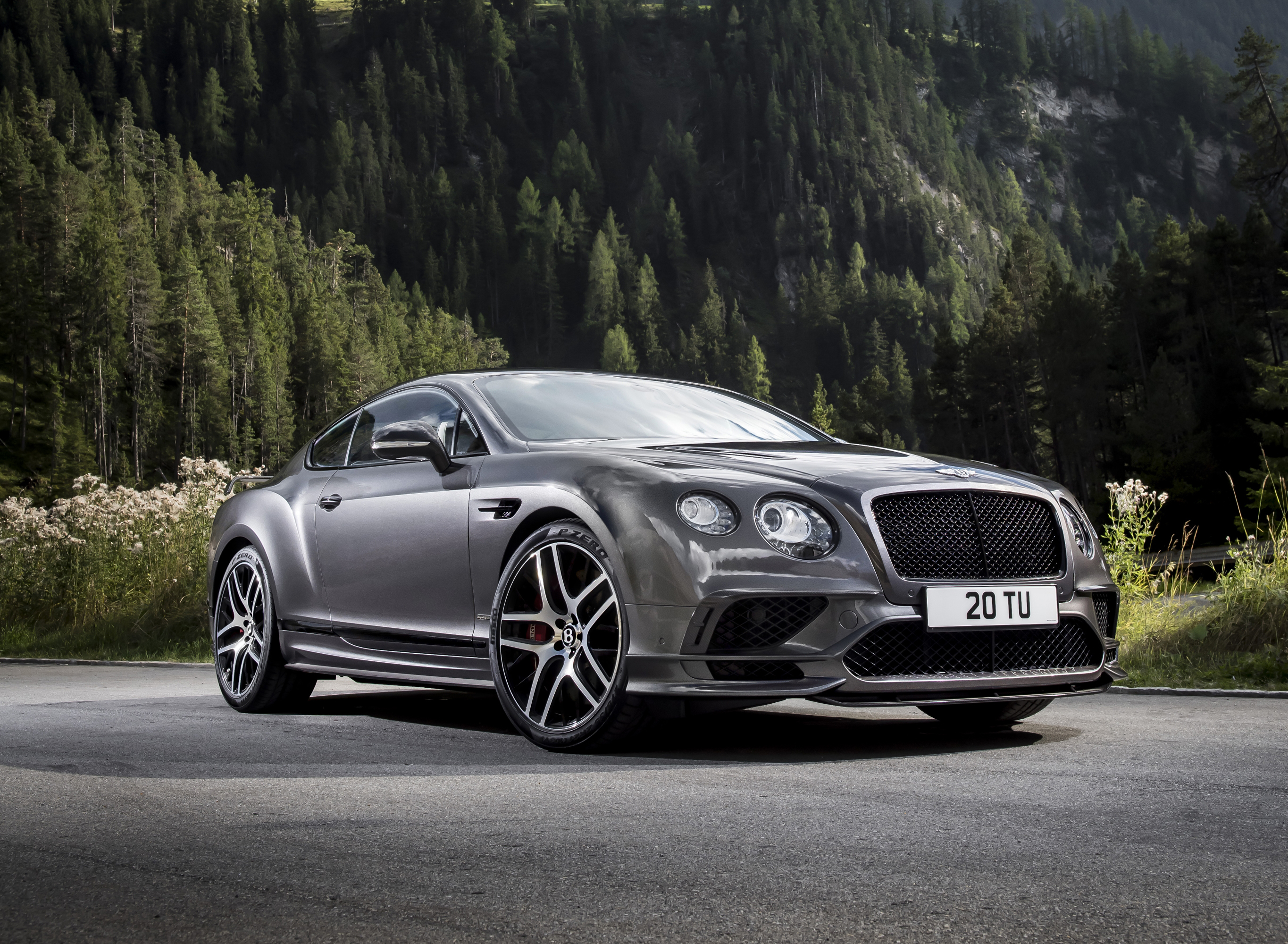Download Silver Car Car Bentley Bentley Continental Vehicle Bentley ...