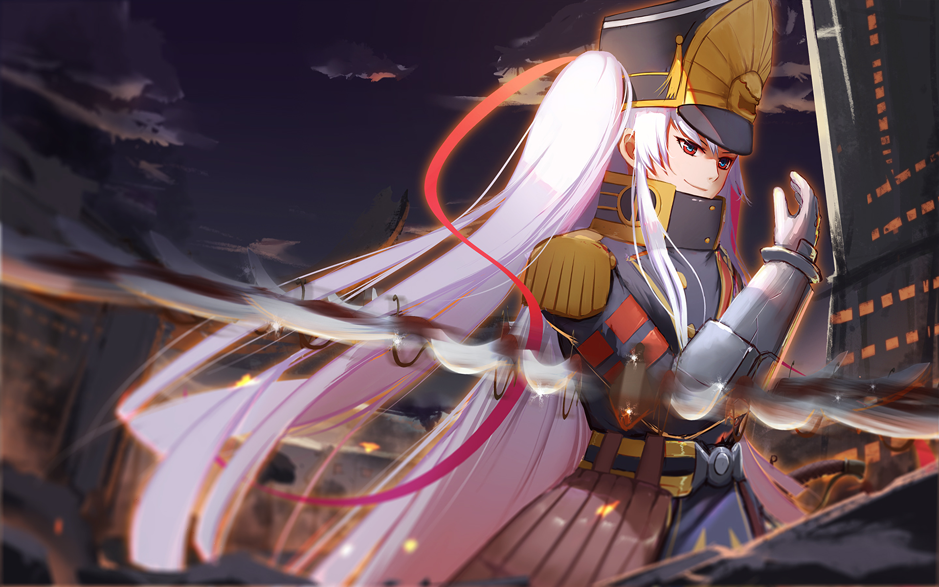 Gunpuku no Himegimi HD Wallpaper – Epic Re:Creators Anime Scene ...
