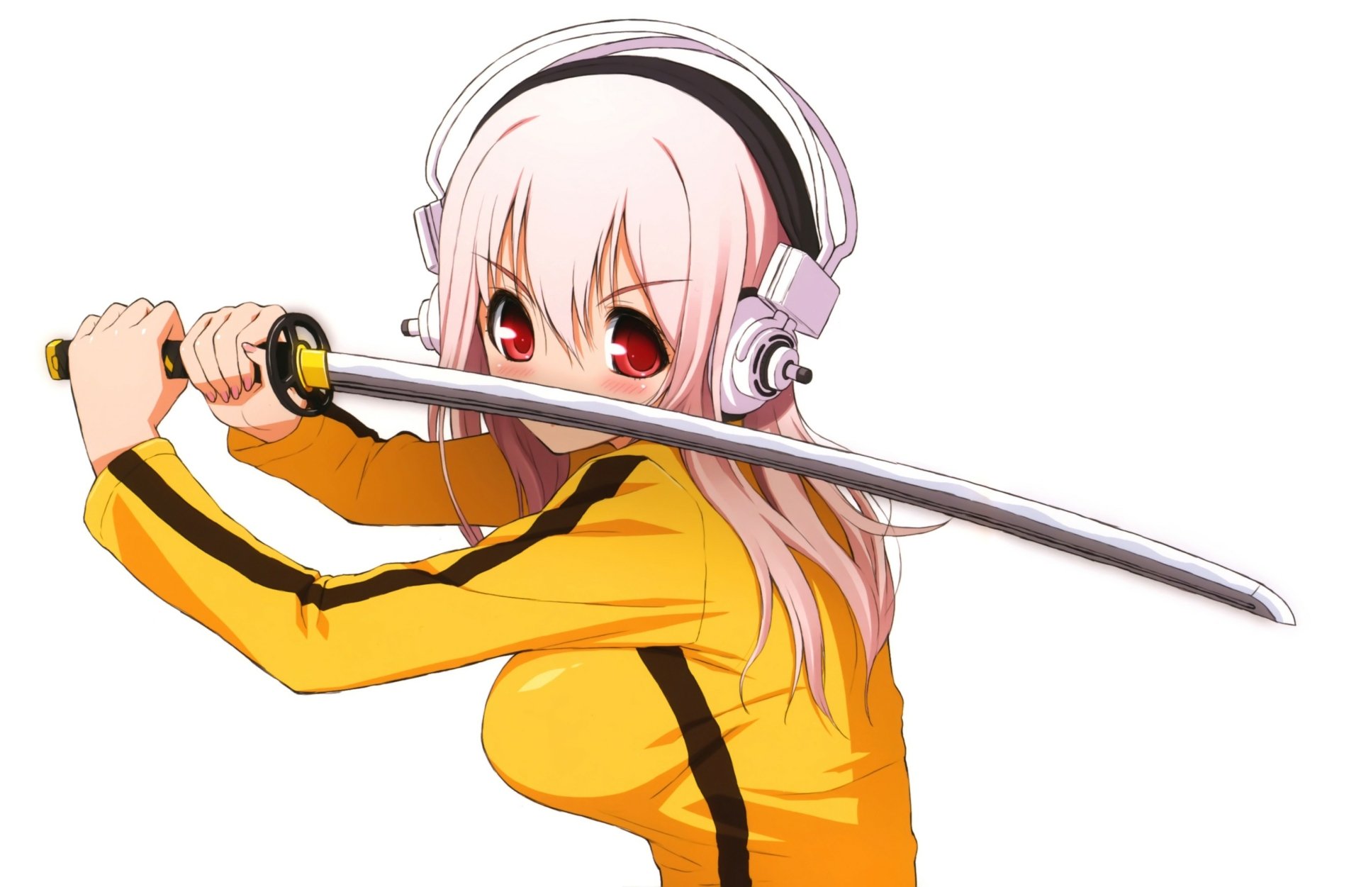 Download Anime Super Sonico HD Wallpaper | 3070x2000 | Wallpaper Abyss