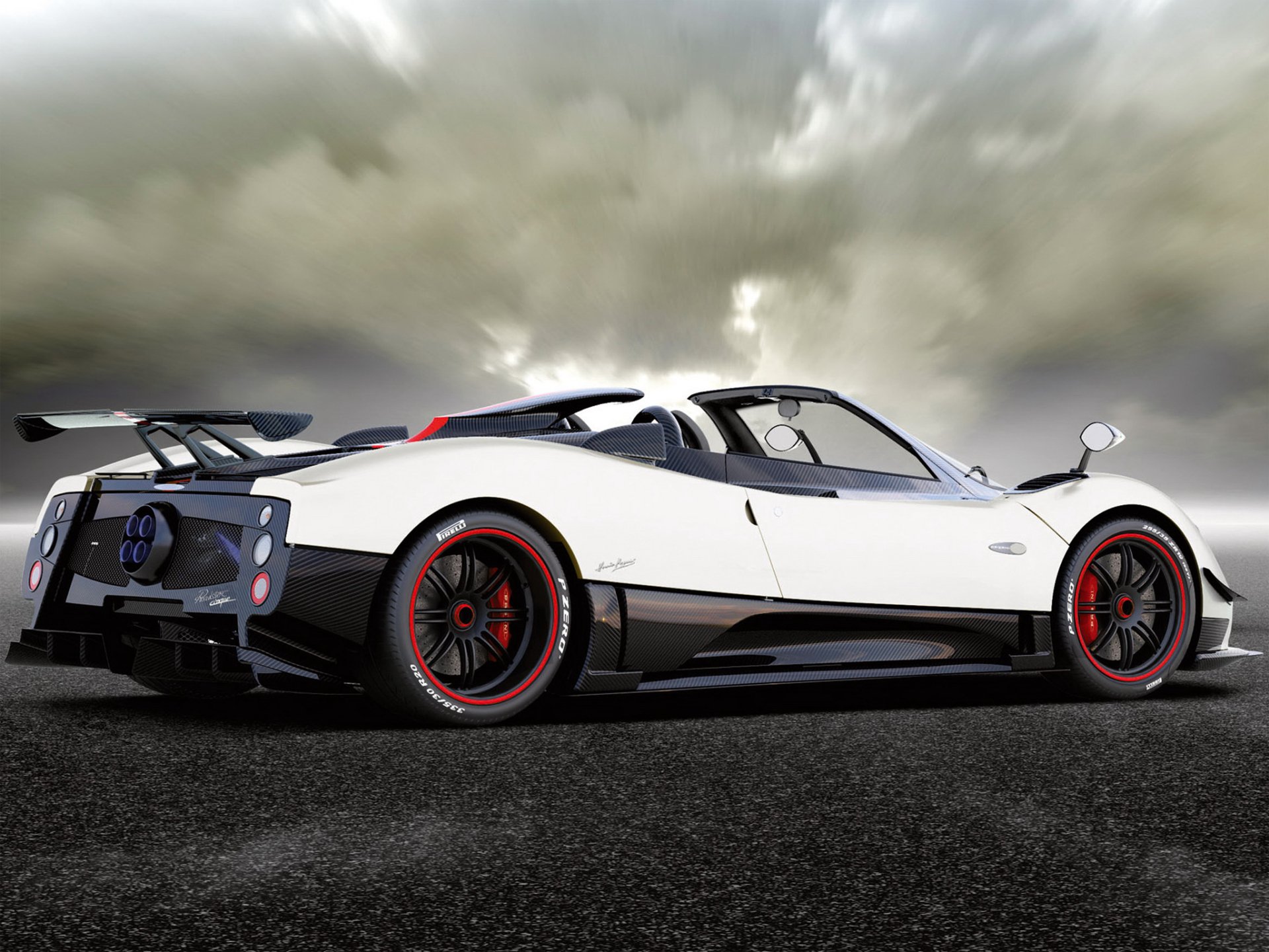 Download Car Supercar Pagani Pagani Zonda Cinque Roadster Vehicle ...