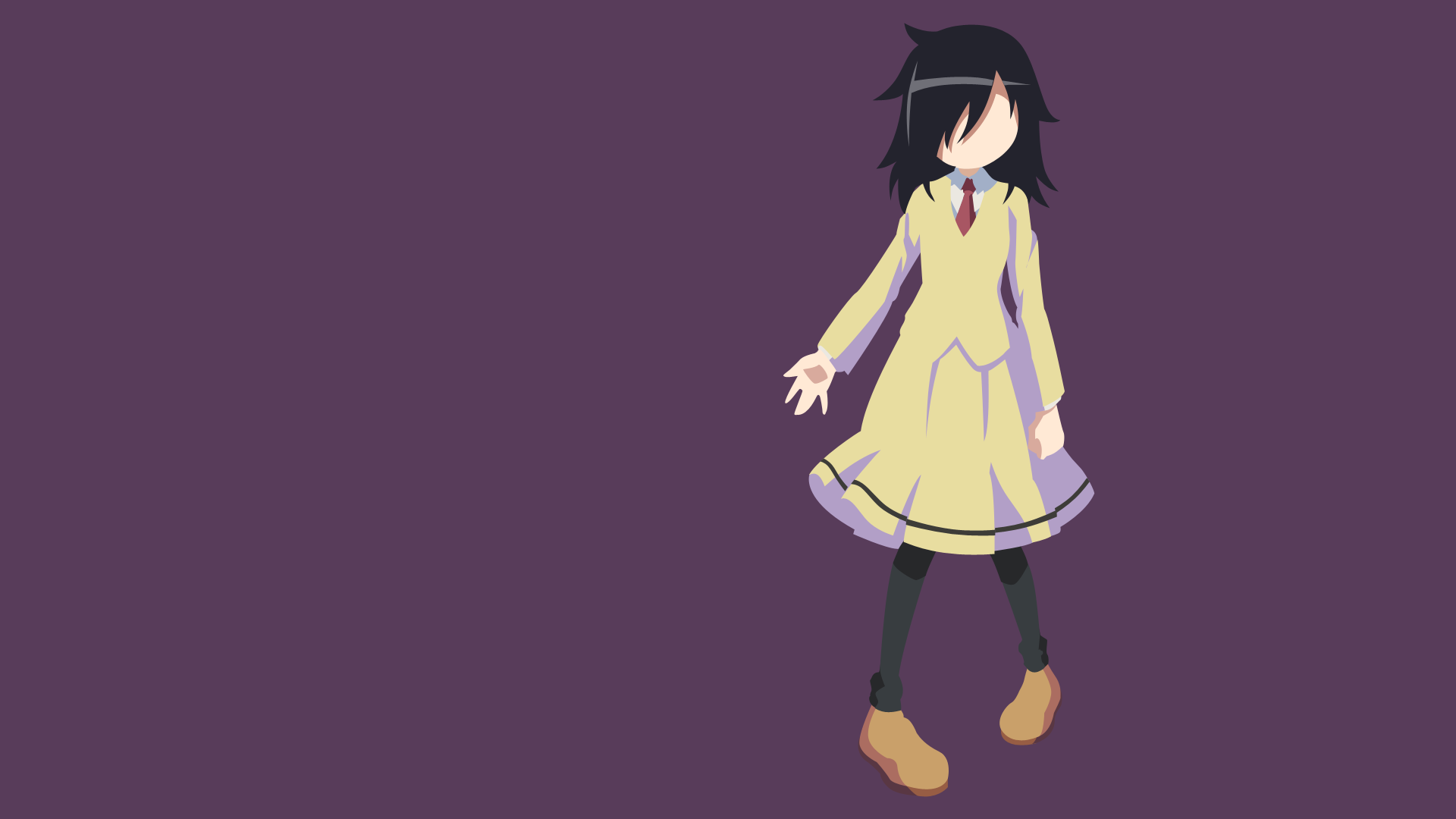 Watamote HD Wallpaper