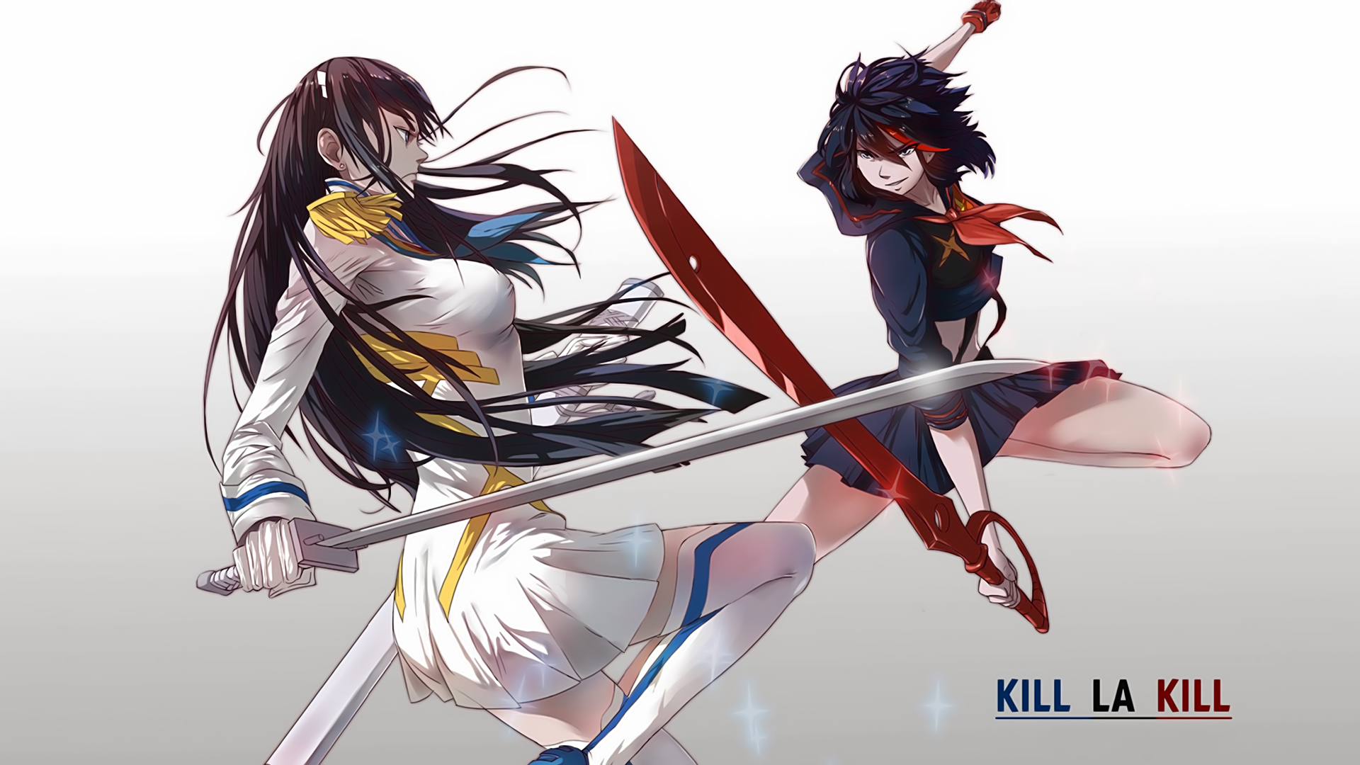 Download Satsuki Kiryūin Ryūko Matoi Anime Kill La Kill Hd Wallpaper