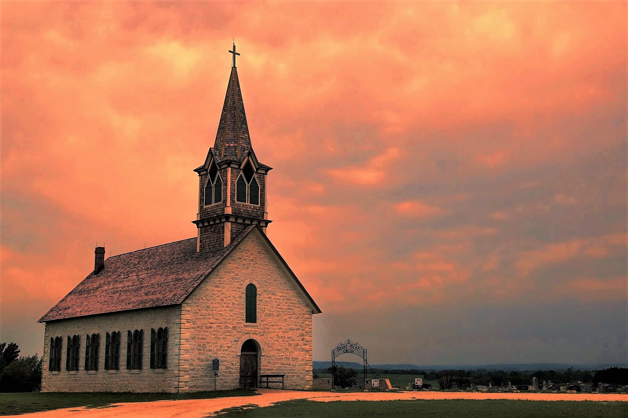 Chapel at Sunset