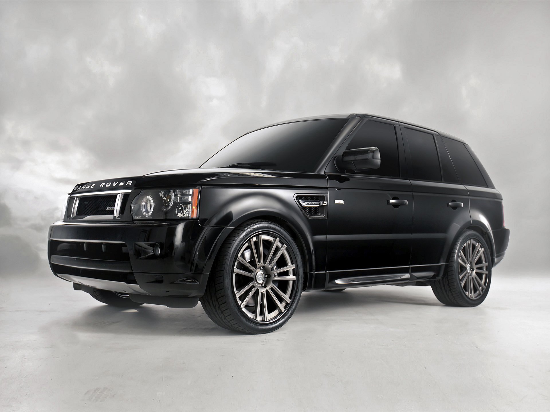 Download Black Car Car SUV Land Rover Vehicle Range Rover HD Wallpaper